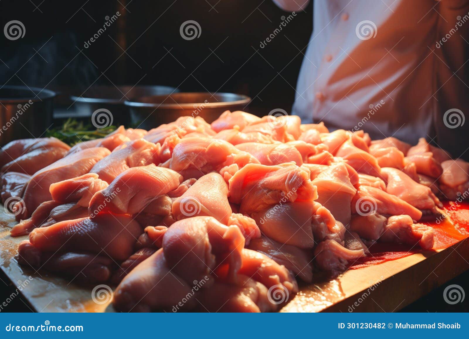 Poultry Processing Stages of Chicken Meat Production Stock Illustration ...