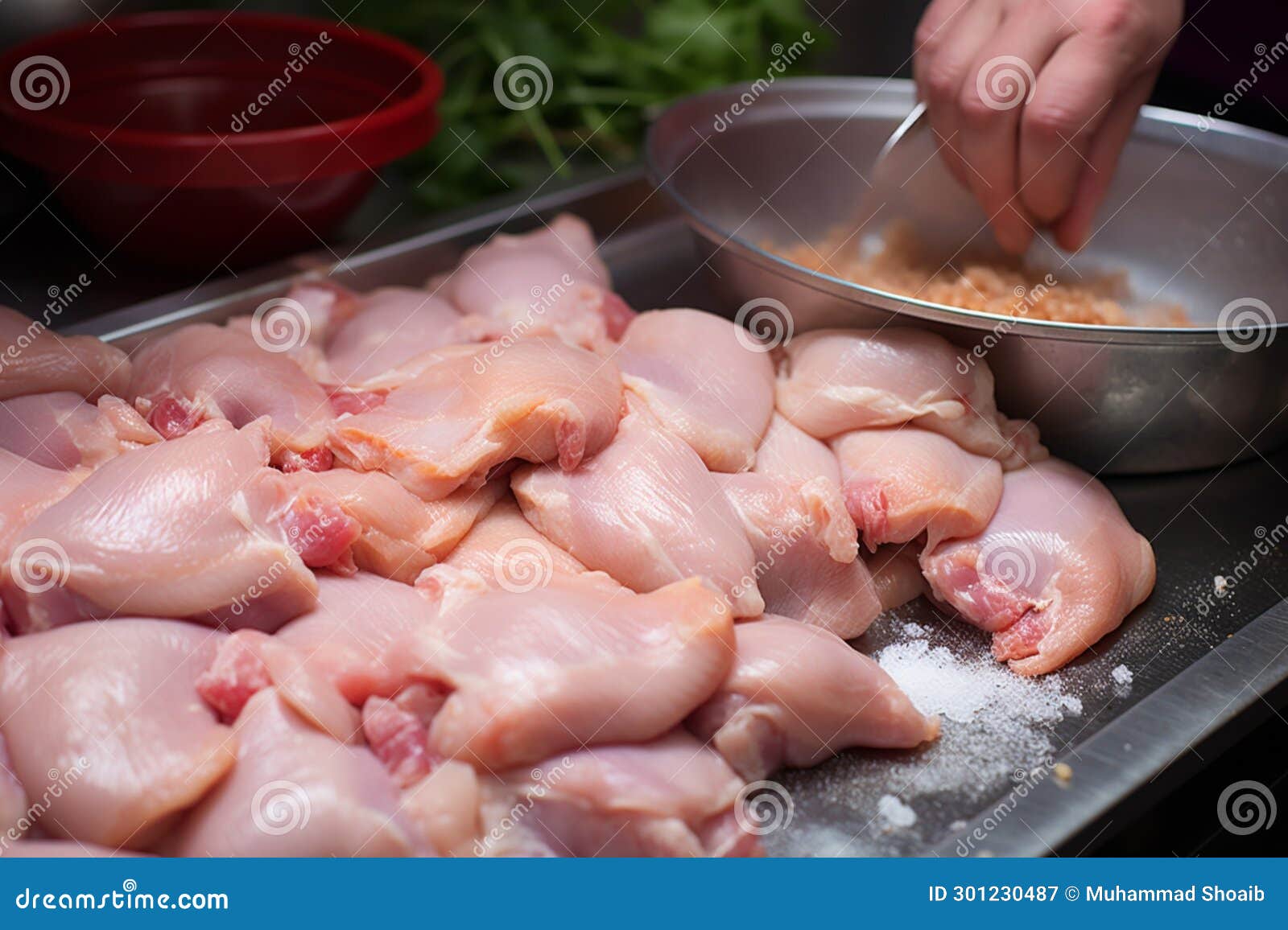 Poultry Processing Stages of Chicken Meat Production Stock Illustration ...