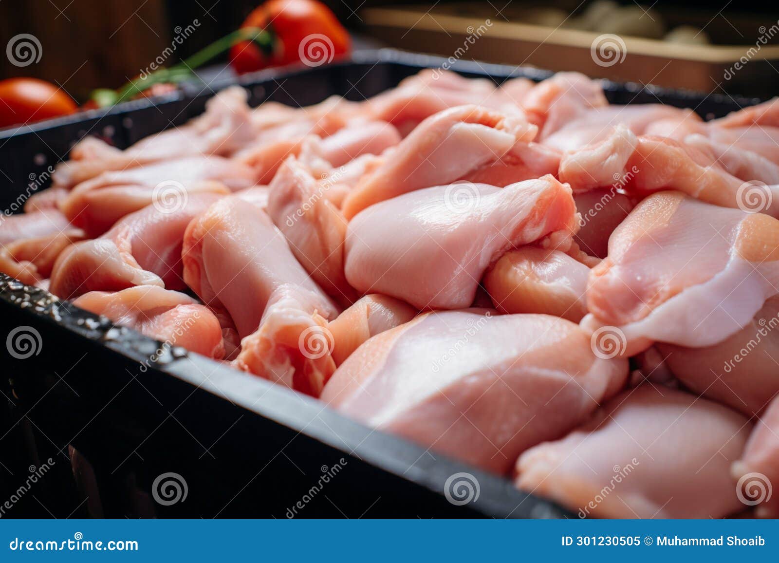 Poultry Processing Stages of Chicken Meat Production Stock Illustration ...