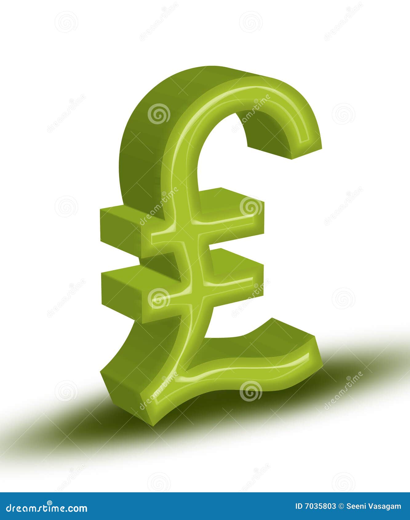 Pound stock illustration. Illustration of shape, exchange - 7035803