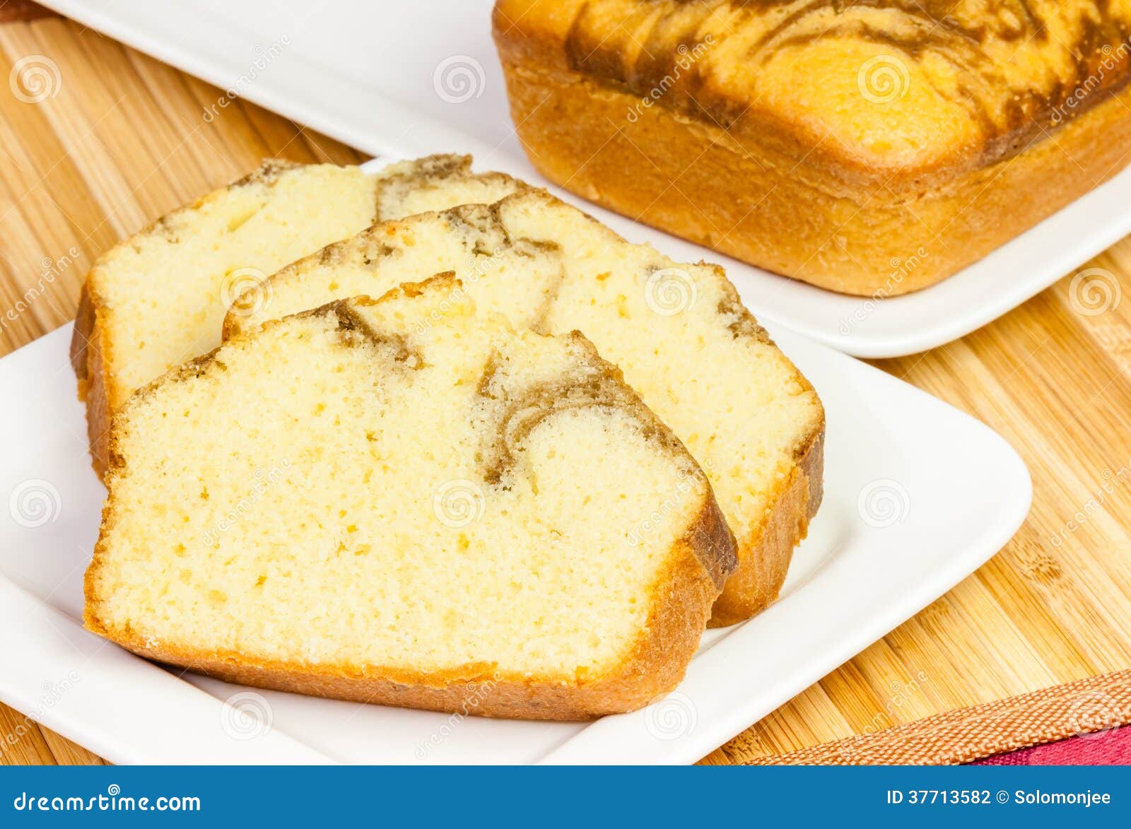 Pound Cake Slices stock photo. Image of pastry, international - 37713582