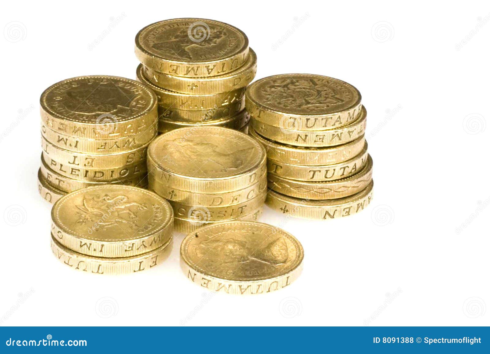 Pound Coins editorial stock photo. Image of money, values - 8091388