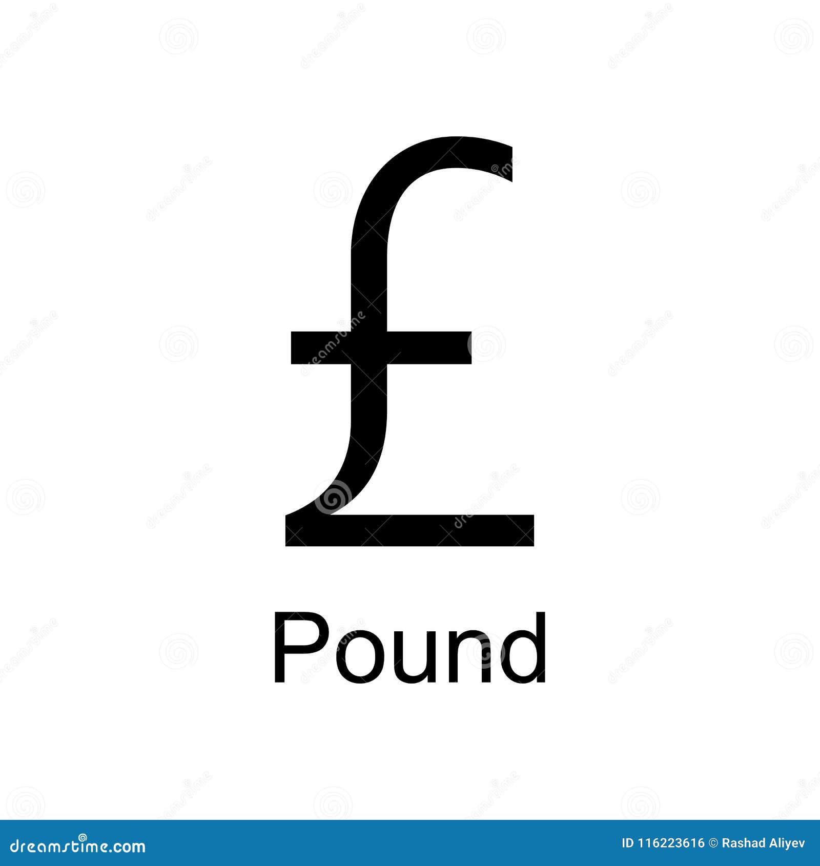 Pound Icon. Element of Currency for Mobile Concept and Web Apps ...