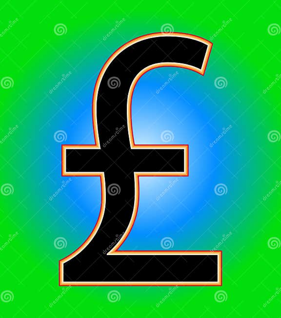 Pound Sign 3 stock illustration. Illustration of bankruptcy - 668739
