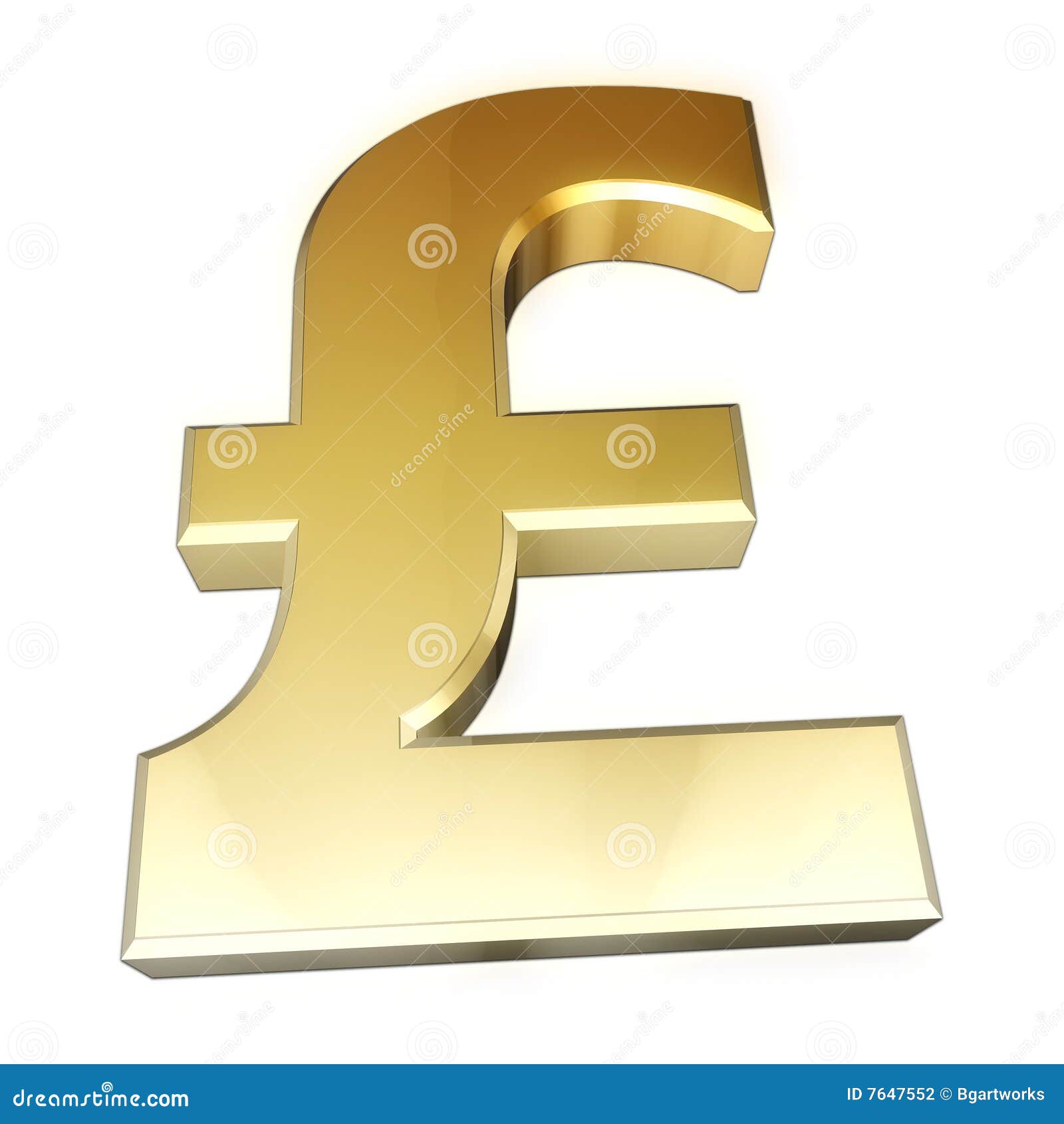 Pound sign gold stock illustration. Illustration of mortgage - 7647552