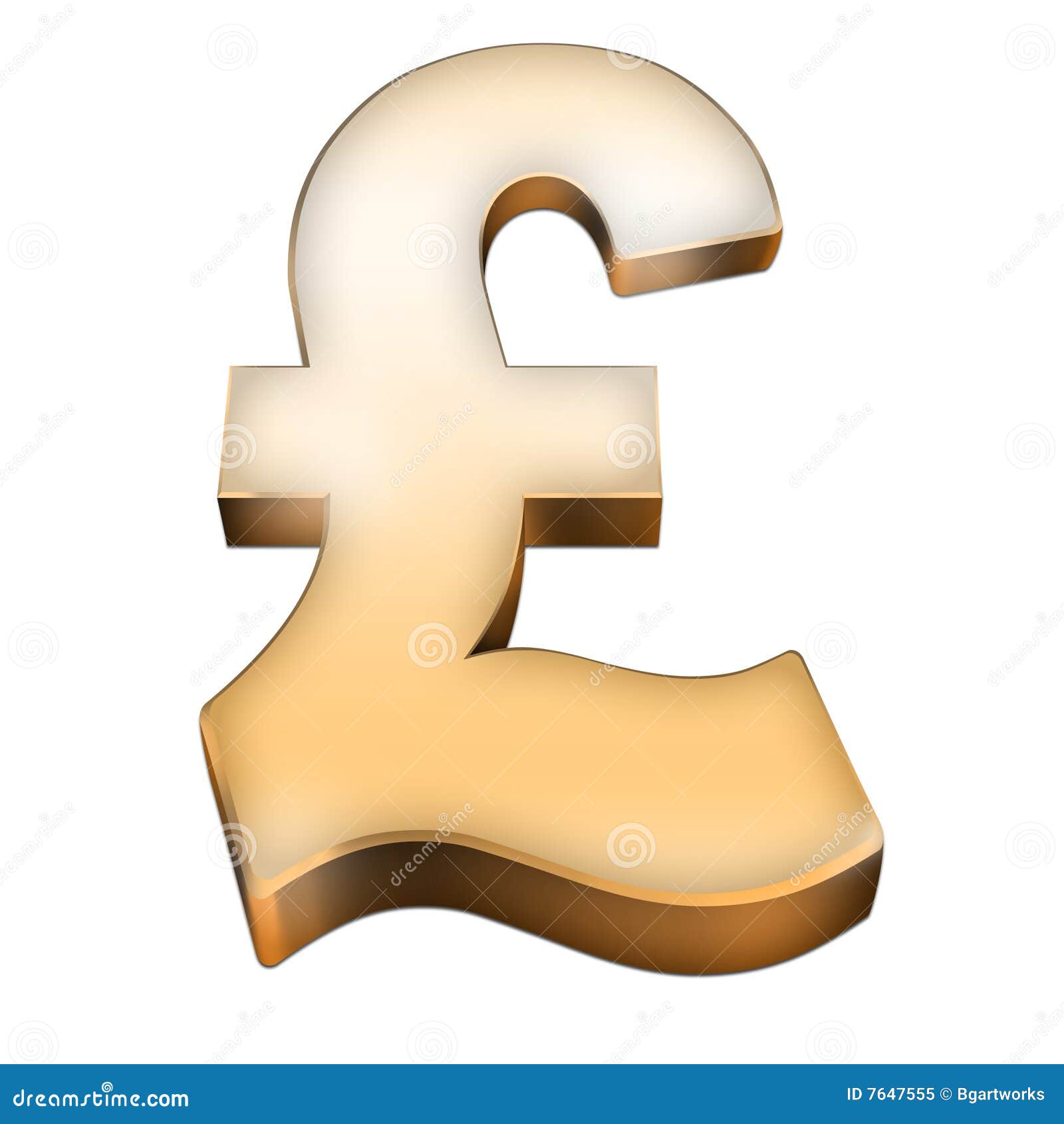 Pound sign gold stock illustration. Illustration of shiny - 7647555