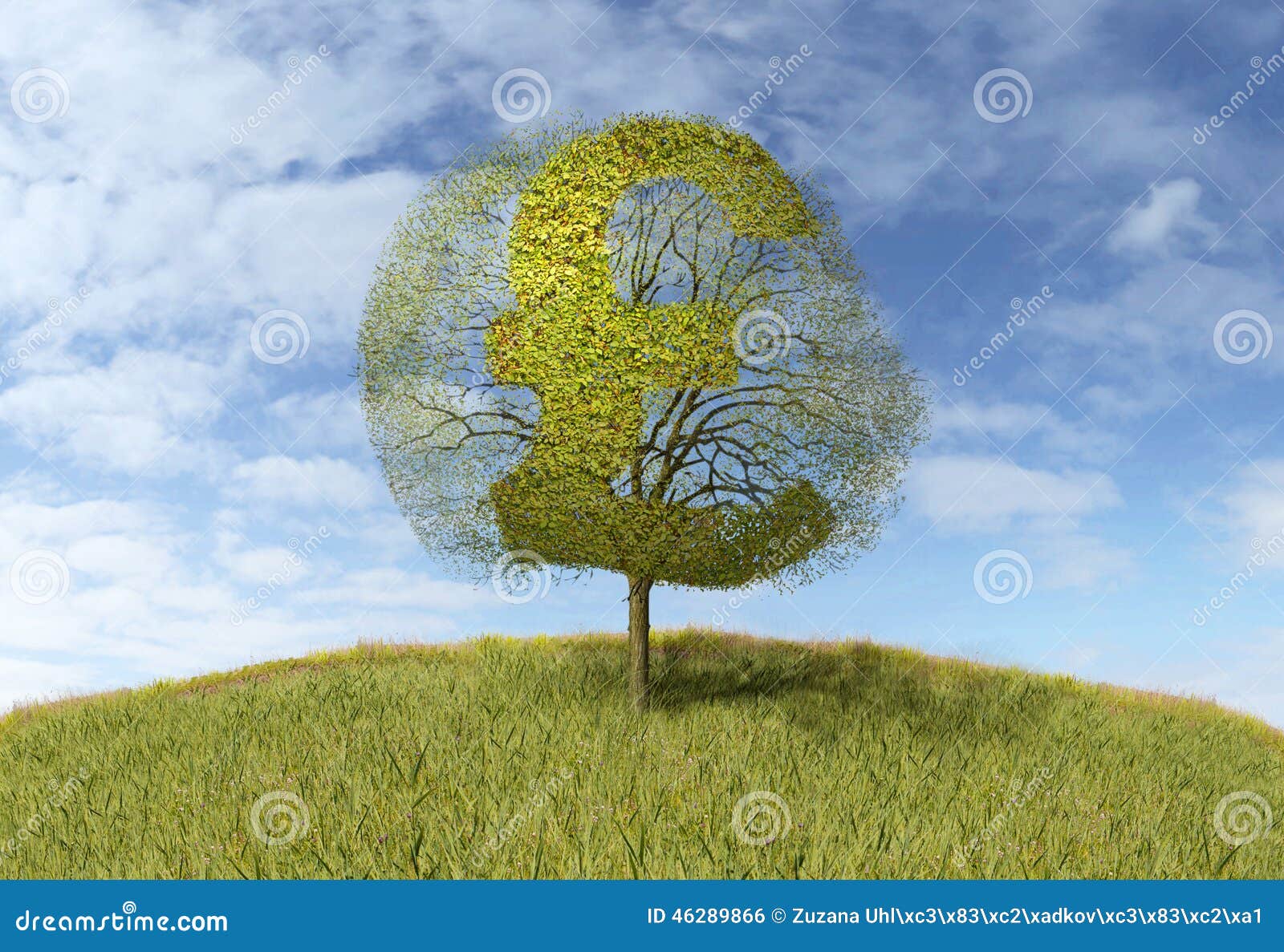 Pound sign on a tree stock illustration. Illustration of earth - 46289866