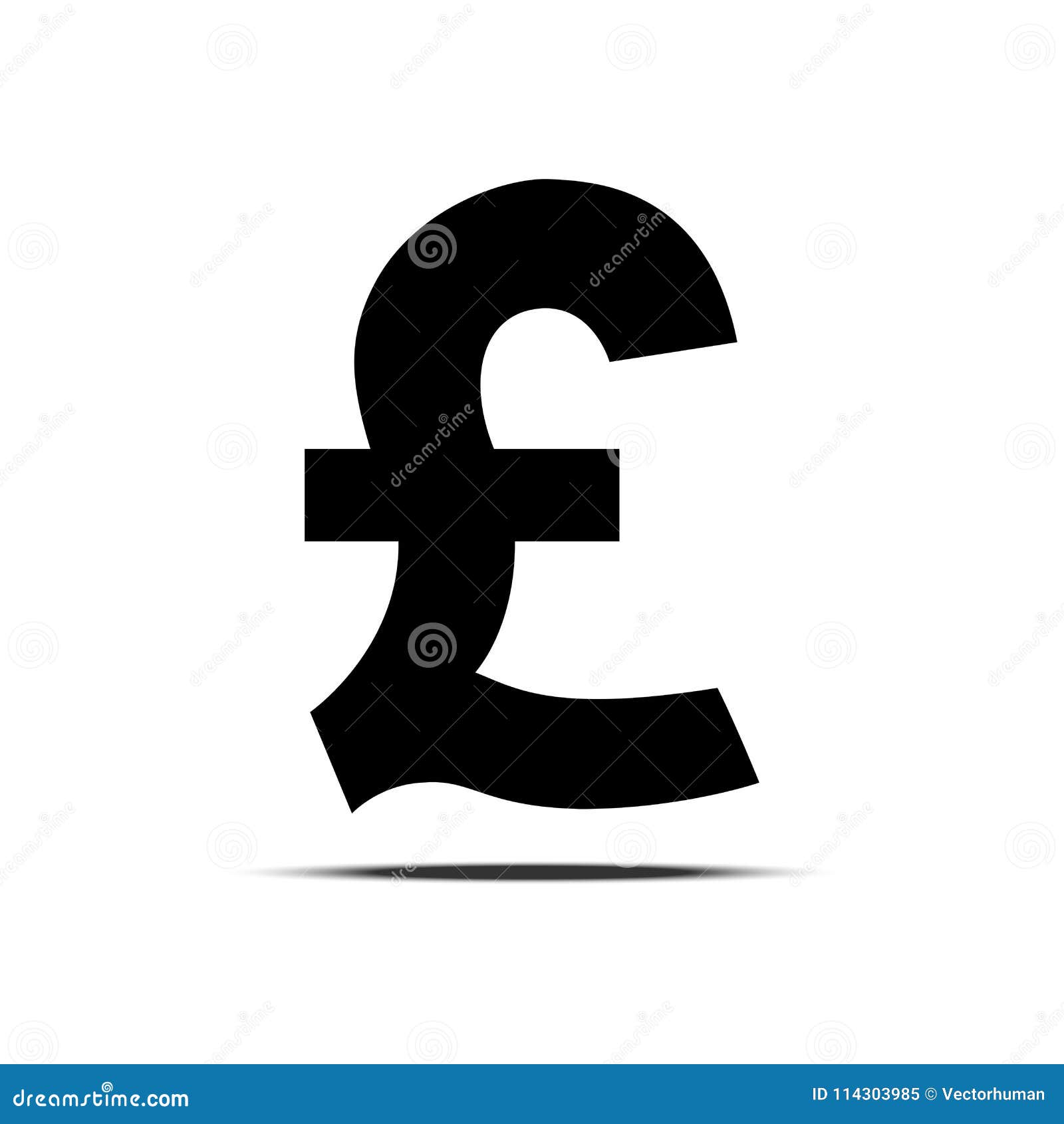 Pound sign vector design stock vector. Illustration of investment ...