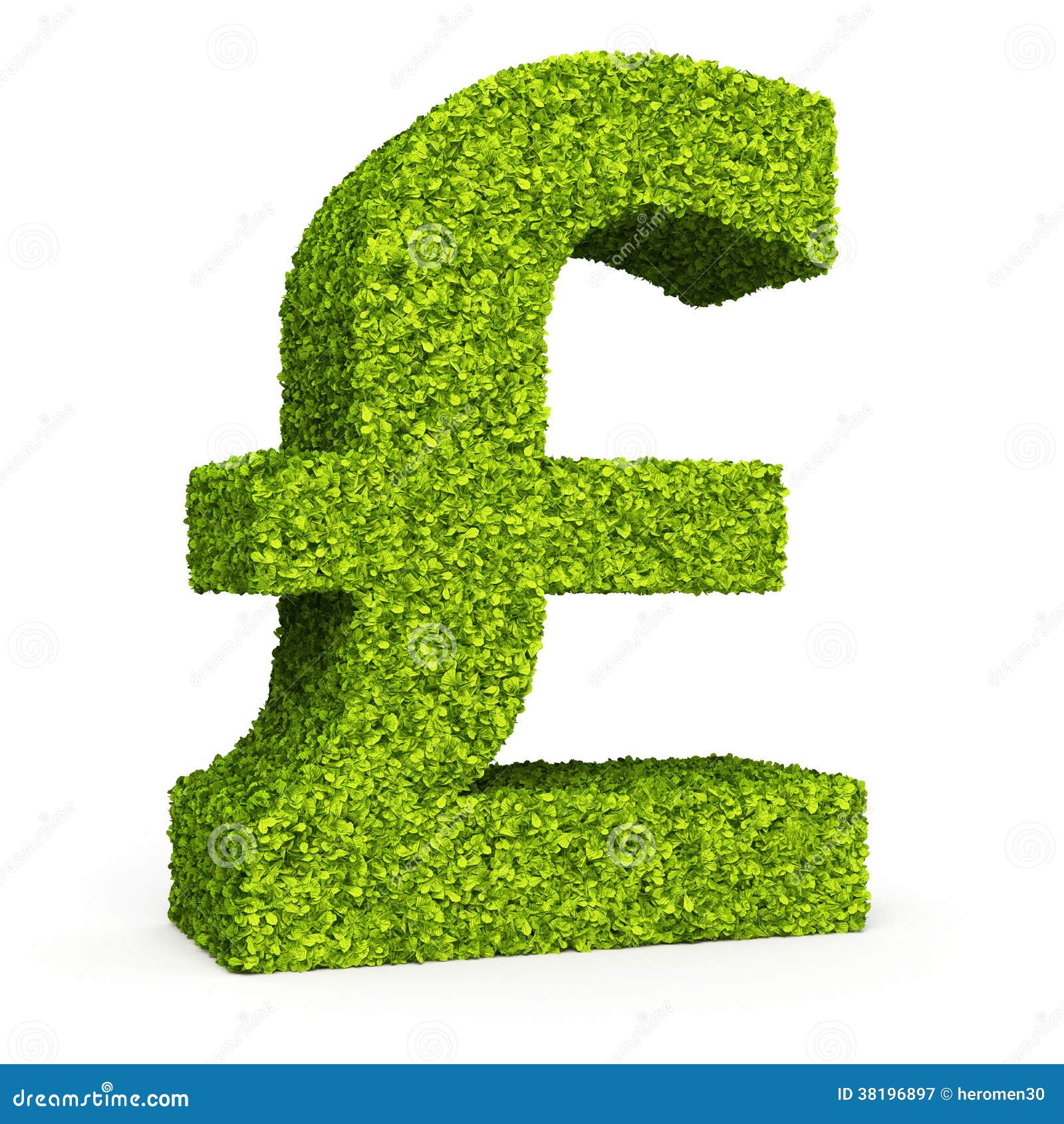 Pound signs leaf formation stock illustration. Illustration of currency ...