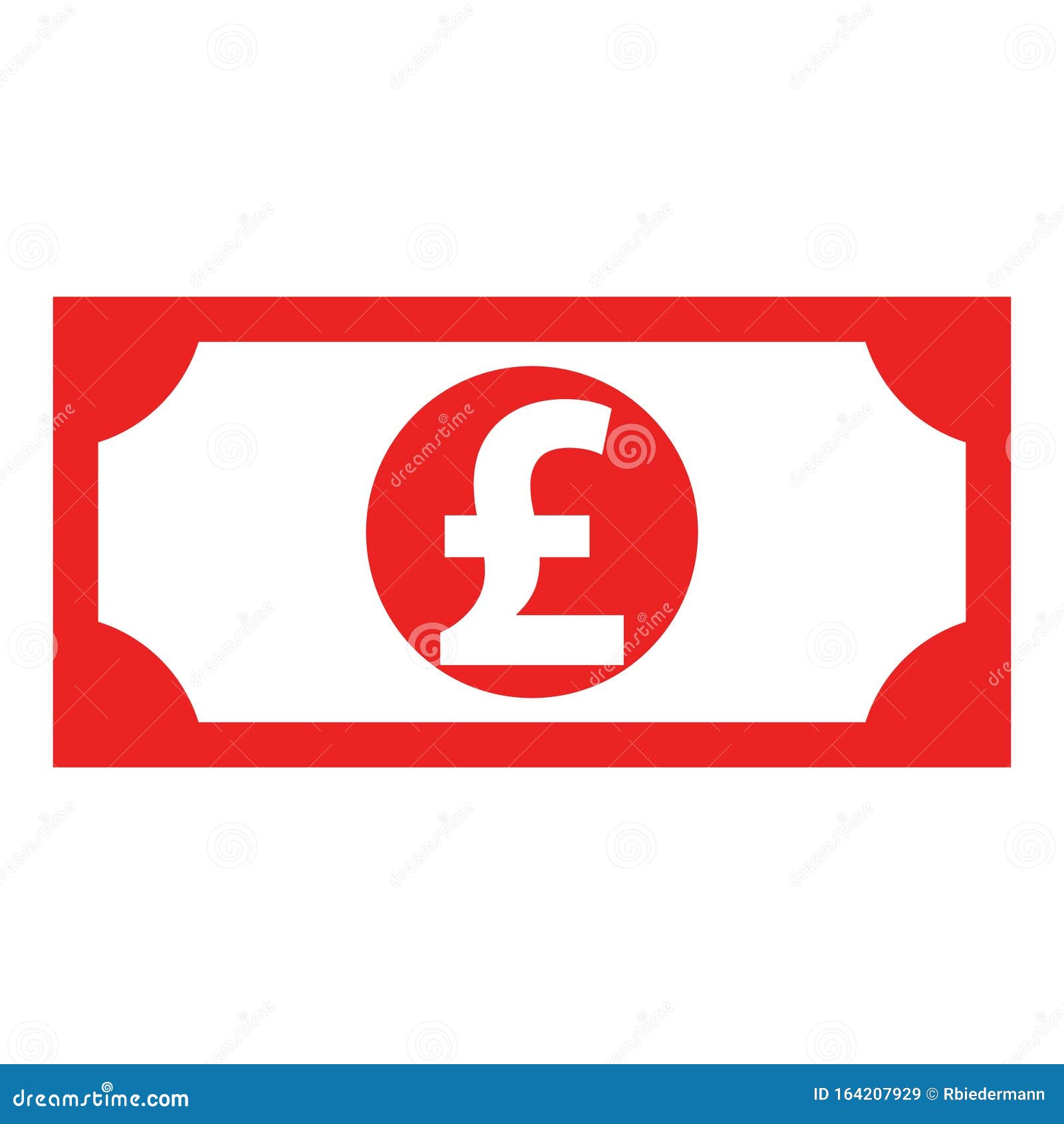 Pound Sterling and Banknote Stock Vector - Illustration of business ...