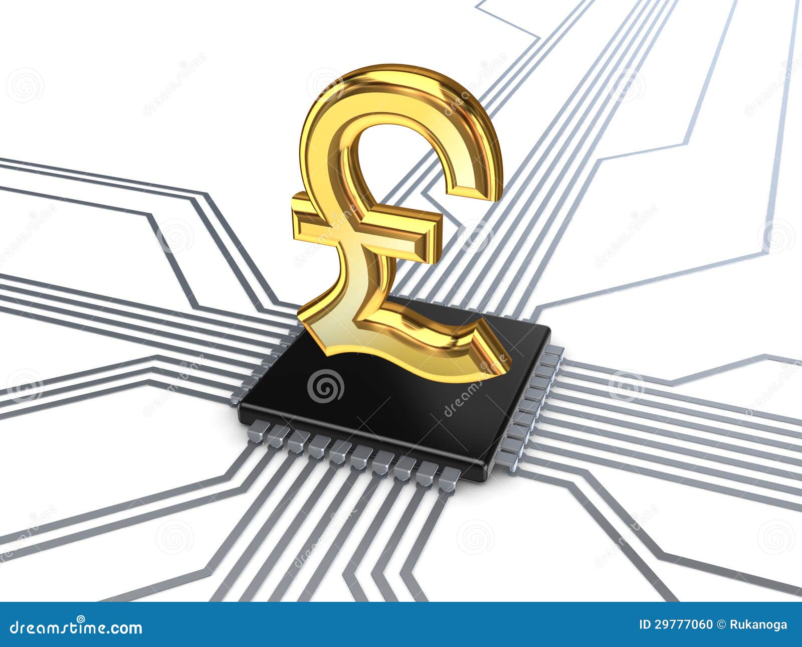 CPU Sign. Processor Icon. Microprocessor Chip. Central Processing Unit ...