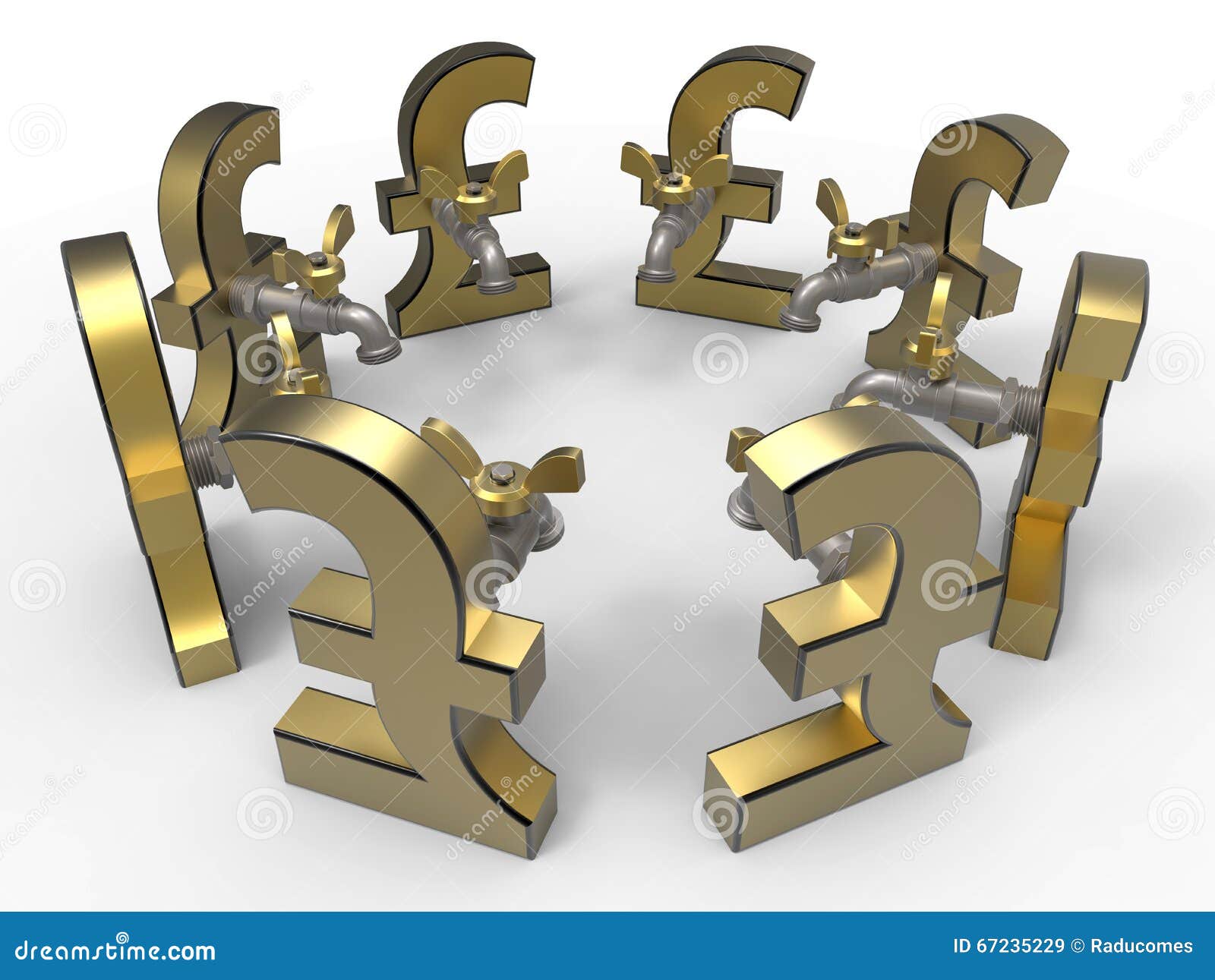 Pound Symbol with Tap Circular Pattern Stock Illustration ...