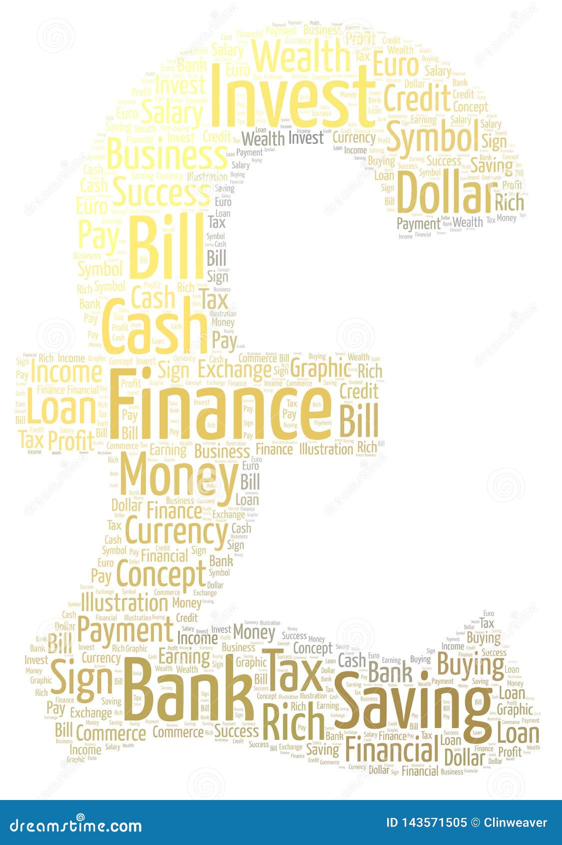 Pound Symbol Word Cloud stock illustration. Illustration of exchange ...