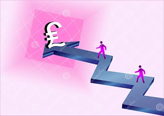 Pound way stock illustration. Illustration of objects - 5630810