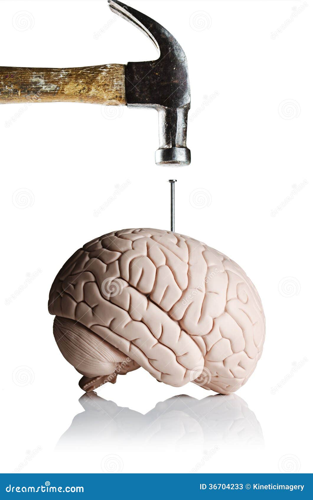 Pounding headache stock image. Image of psychiatry, life - 36704233