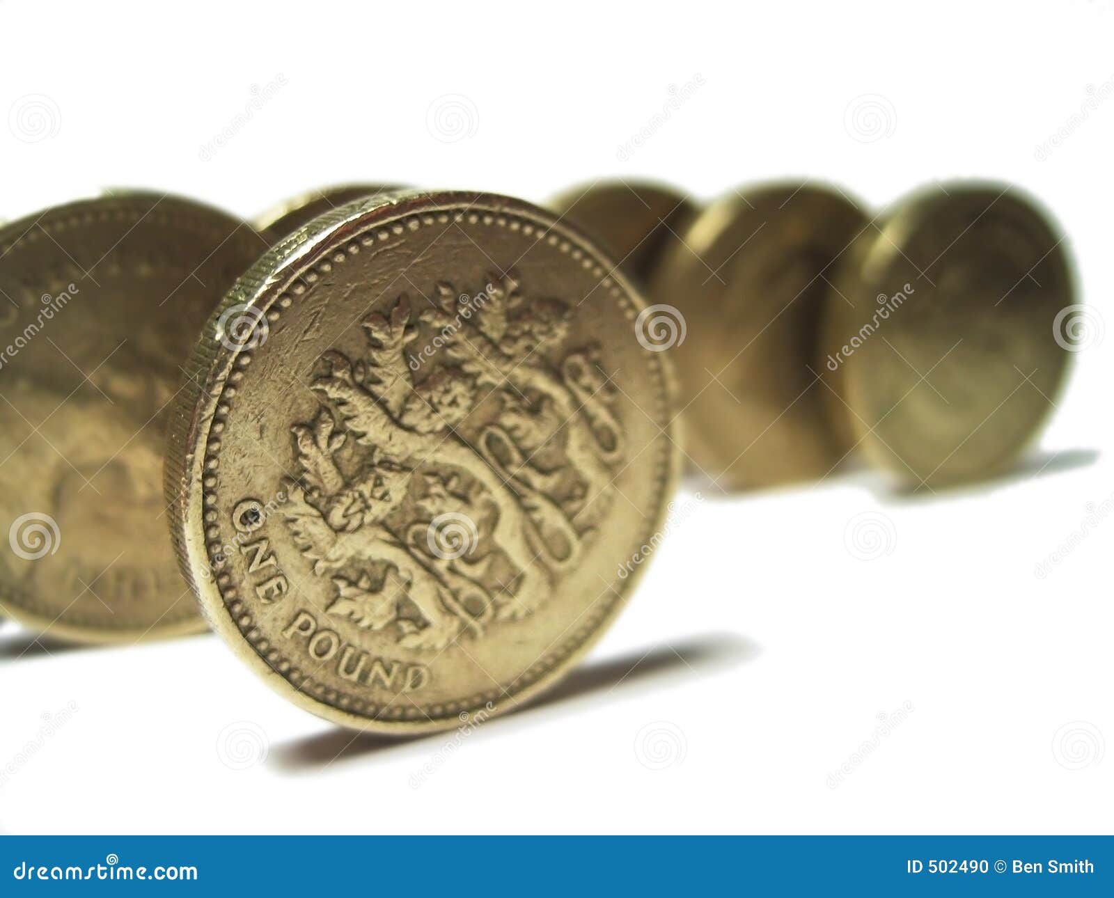 Pounds - lion stock photo. Image of king, coin, isolated - 502490