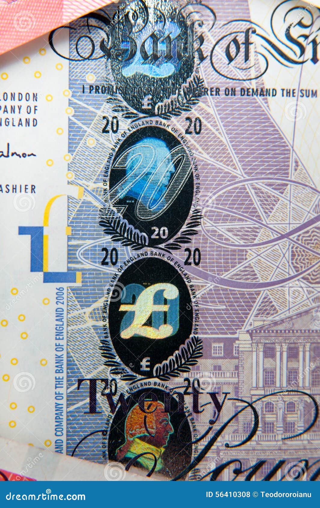 Pounds security holograms editorial stock photo. Image of coins - 56410308