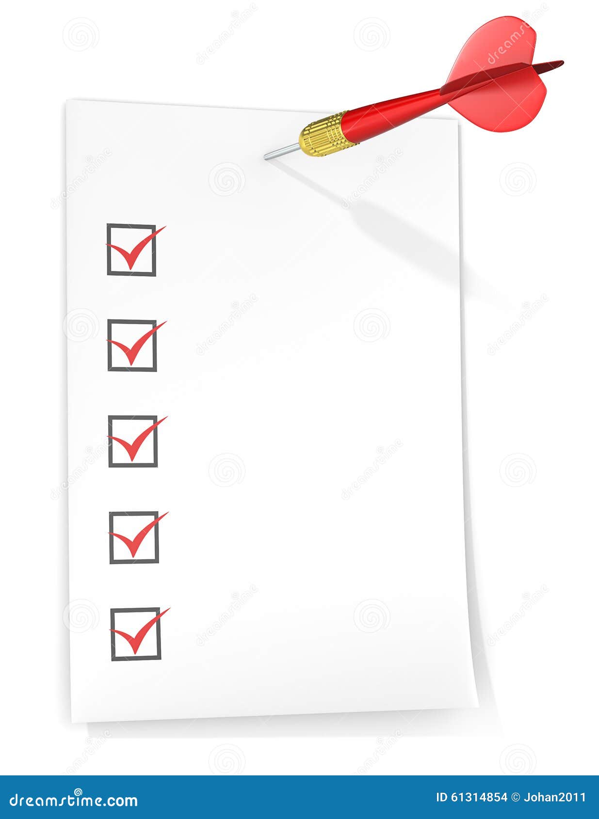 Pour faire la liste illustration stock. Illustration du métal - 61314854