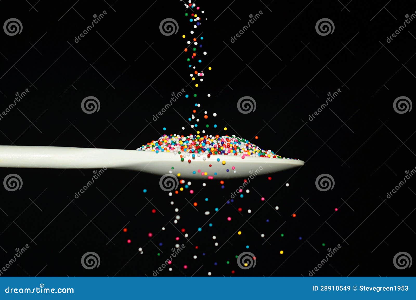 Pour Sprinkles stock image. Image of messy, isolated - 28910549