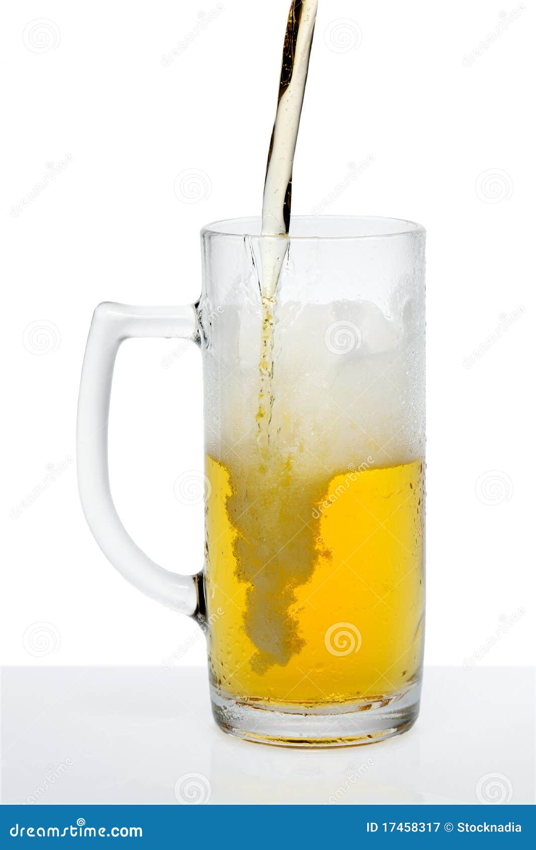 Pouring beer stock image. Image of golden, cheers, brew - 17458317