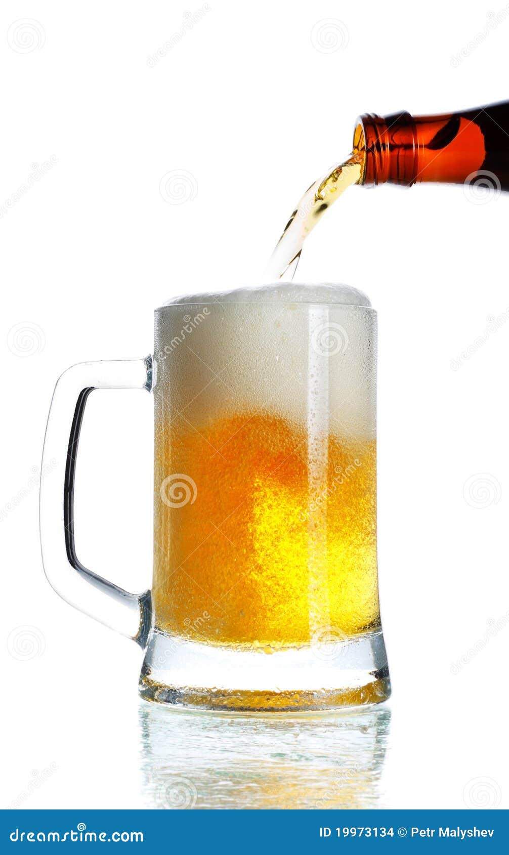 Pouring Beer stock photo. Image of glassware, amber, closeup - 19973134