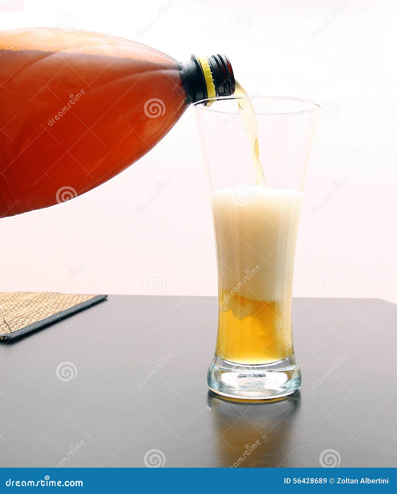 Pouring beer stock image. Image of gold, brew, light - 56428689