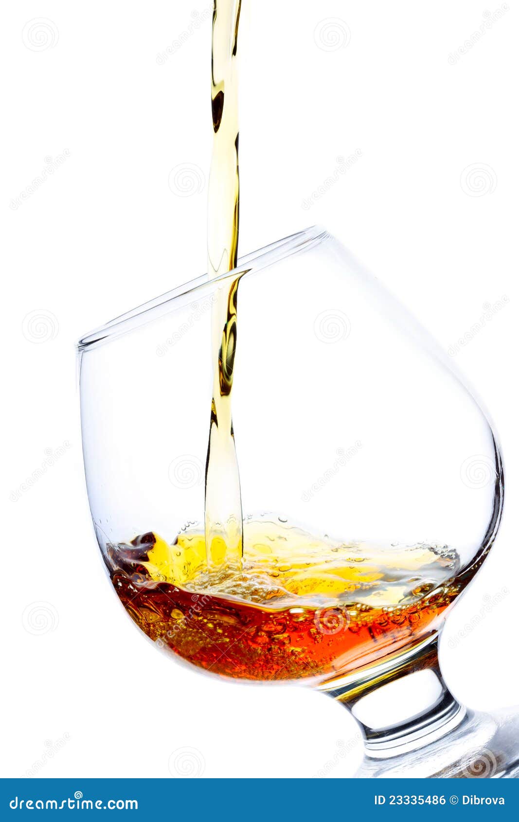 Pouring Brandy stock photo. Image of alcohol, white, hard - 23335486