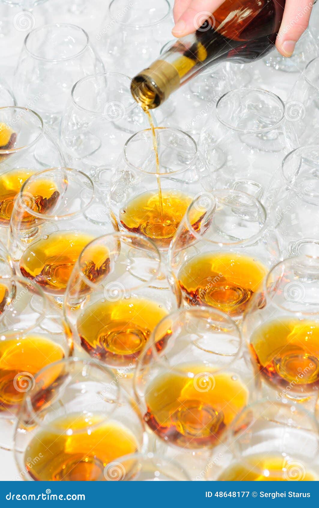 Pouring the Brandy or Cognac Stock Image - Image of splashing, scotch ...