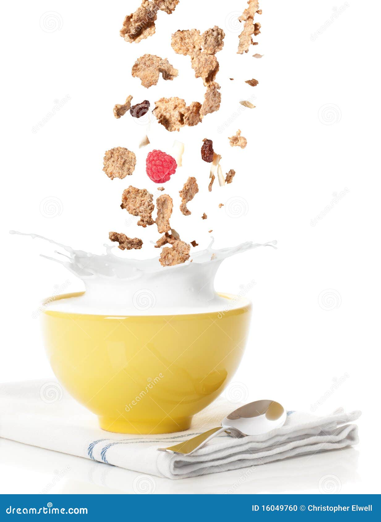 Pouring Breakfast Cereal stock photo. Image of pouring - 16049760