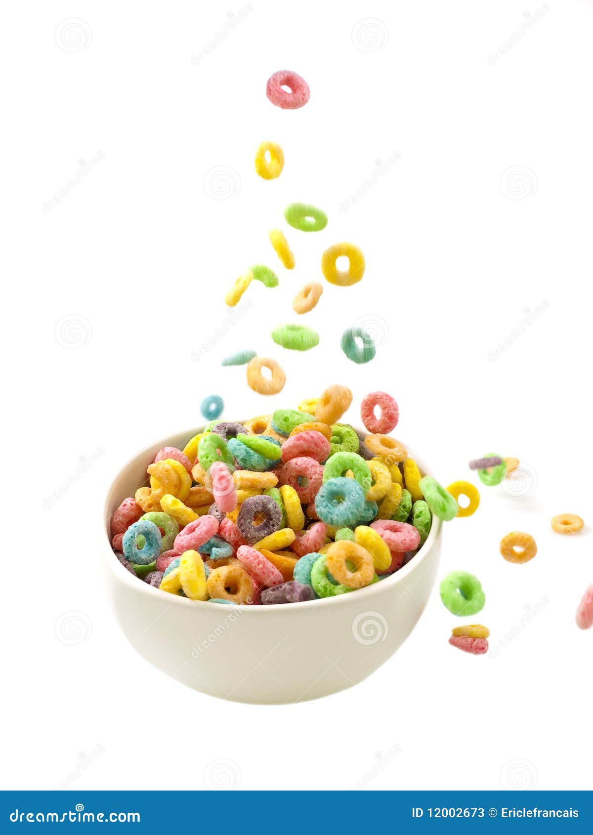 Pouring breakfast cereals stock image. Image of guide - 12002673