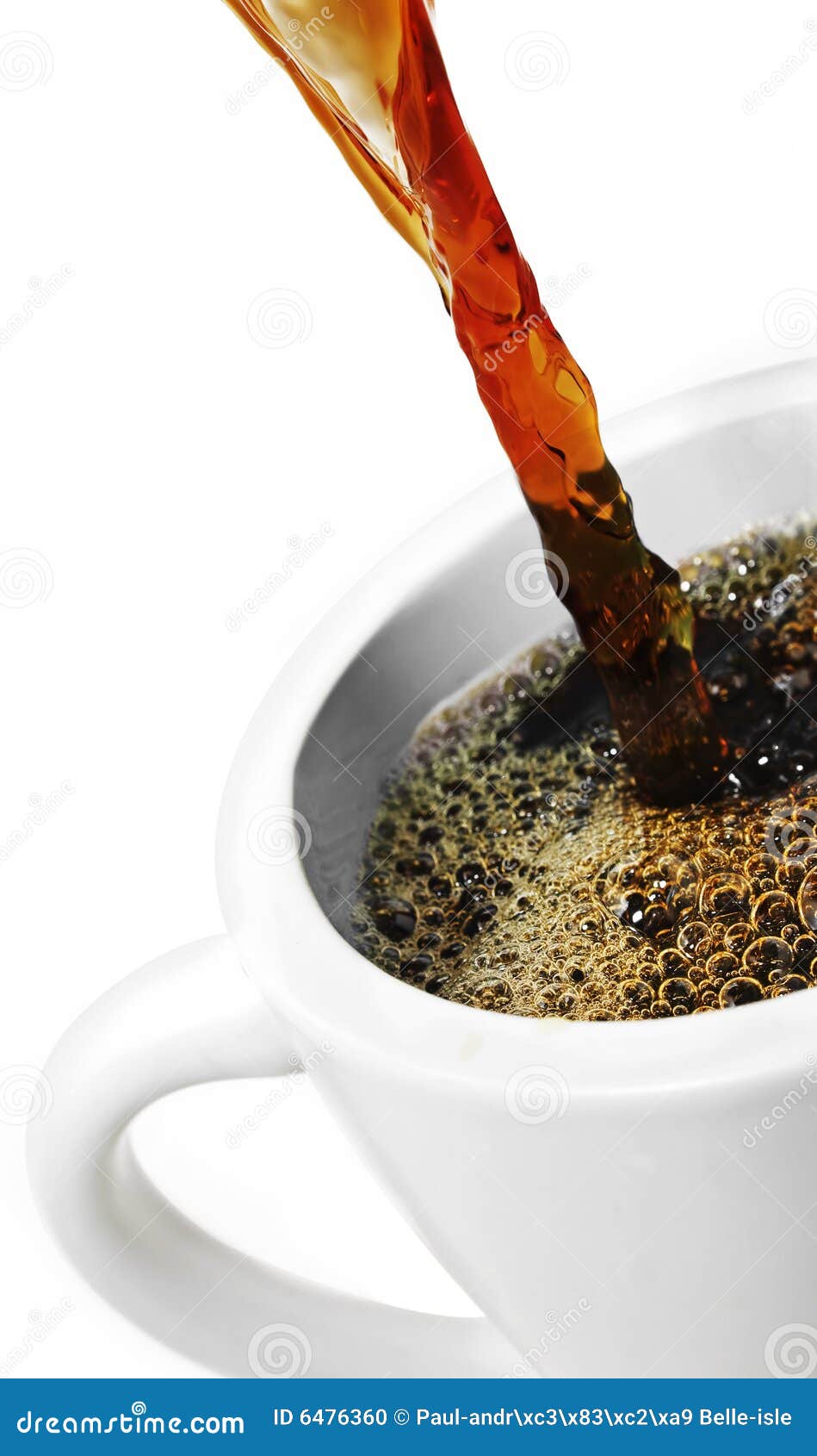 Pouring Coffee stock photo. Image of beverage, spilling - 6476360