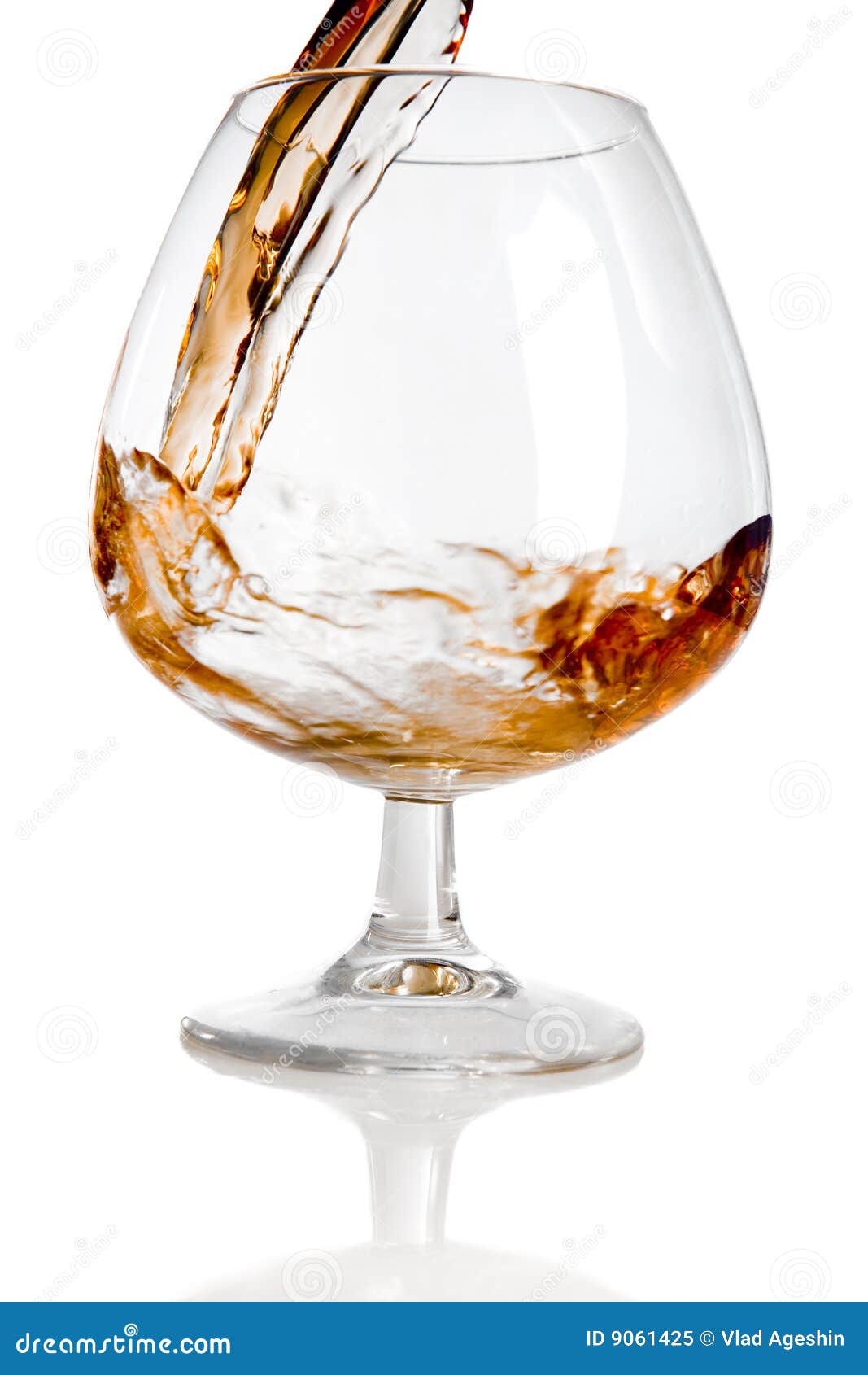 Pouring cognac stock image. Image of cocktail, hard, single - 9061425