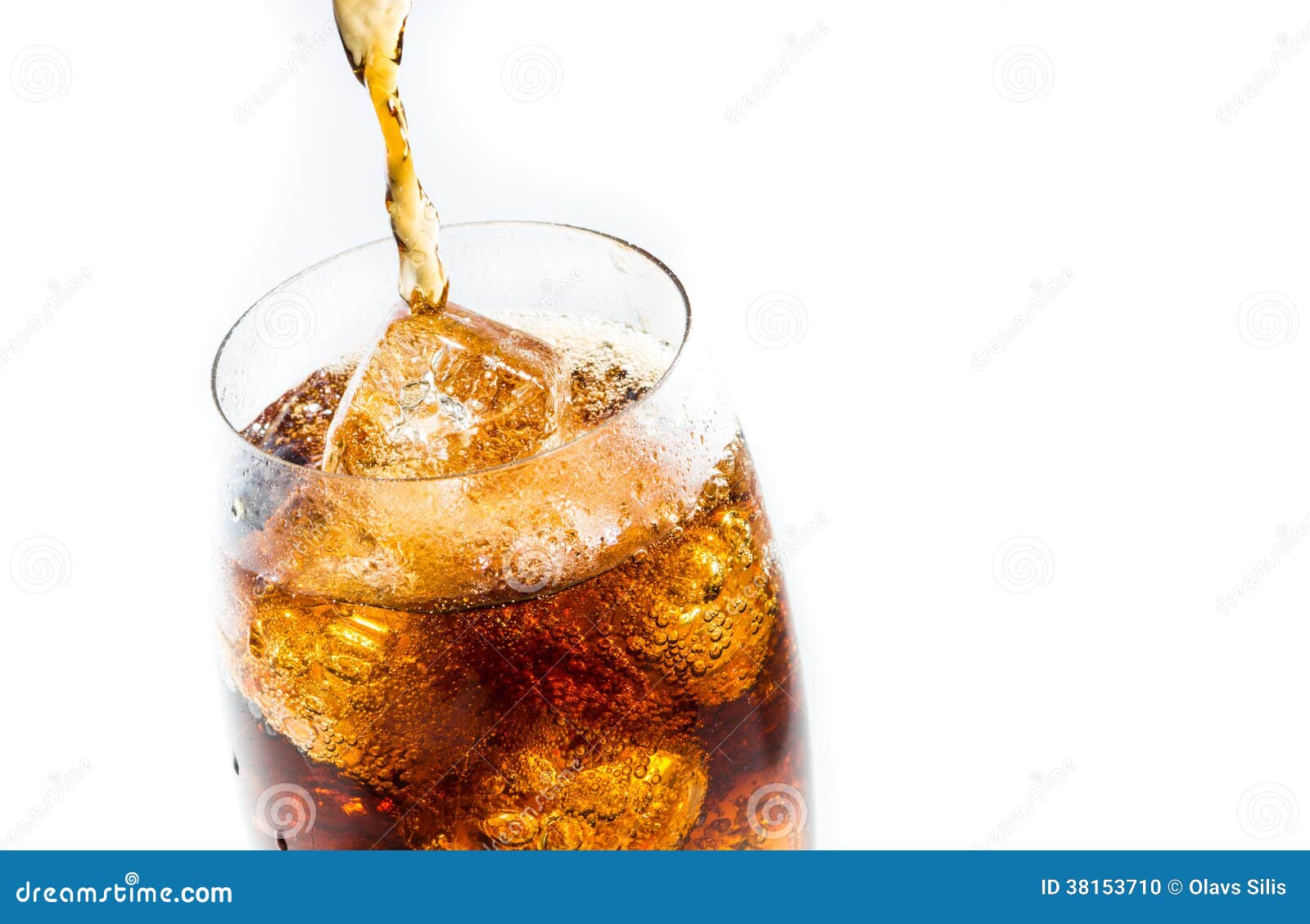 Pouring cola stock photo. Image of transparent, freshness - 38153710