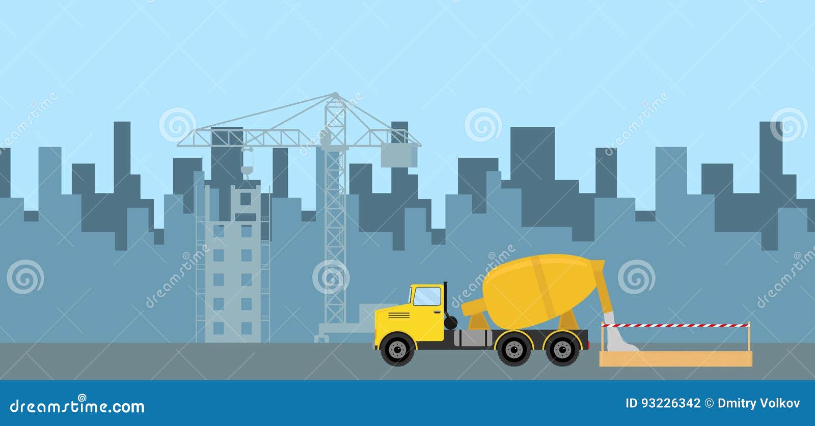 Concrete Formwork Seamless Texture Cartoon Vector | CartoonDealer.com ...