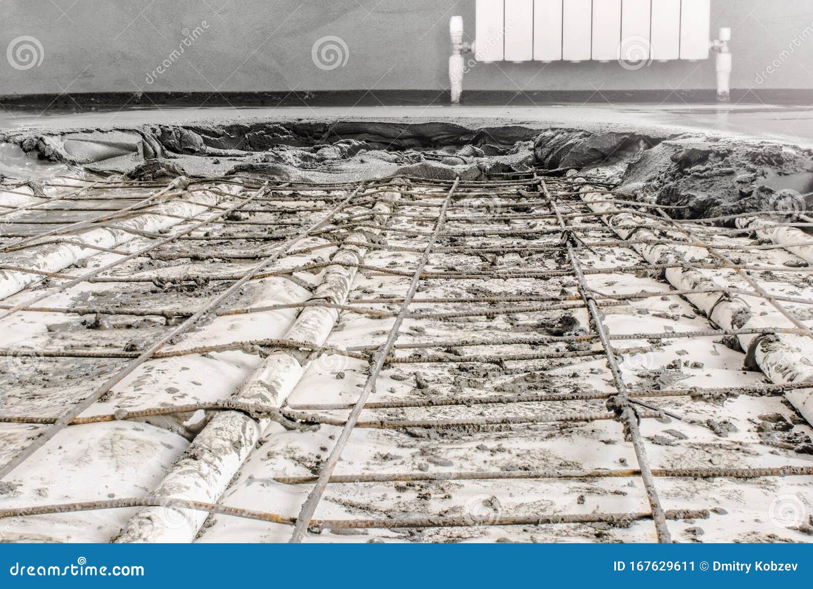 Plastic Screed On A Metal Fence Royalty-Free Stock Photo ...