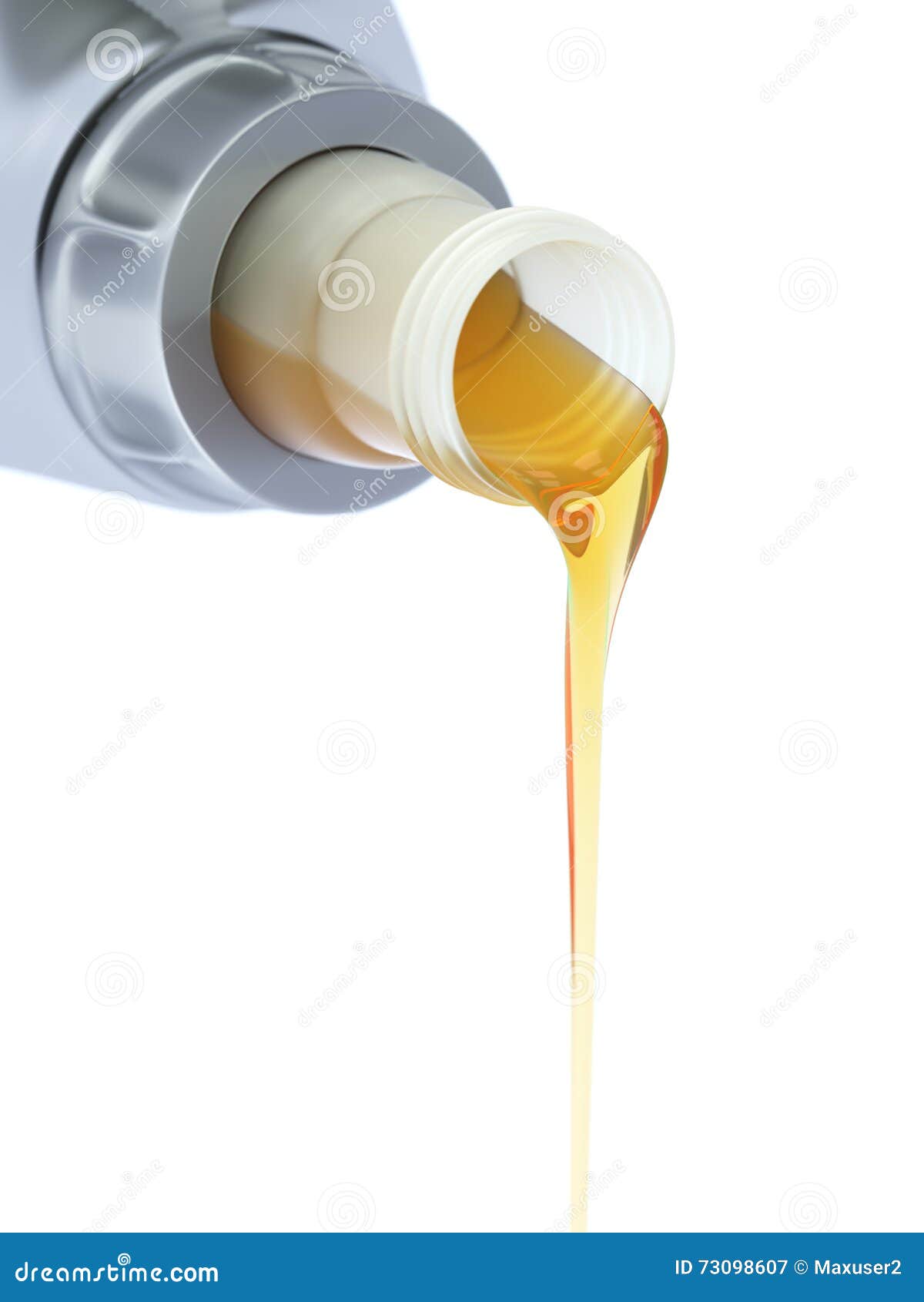 Oil Pouring From The Canister Royalty-Free Illustration | CartoonDealer ...