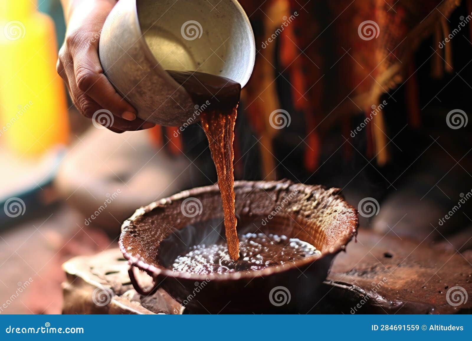 Ethiopian Jebena Mockup For Coffee Rituals Royalty-Free Stock Image ...