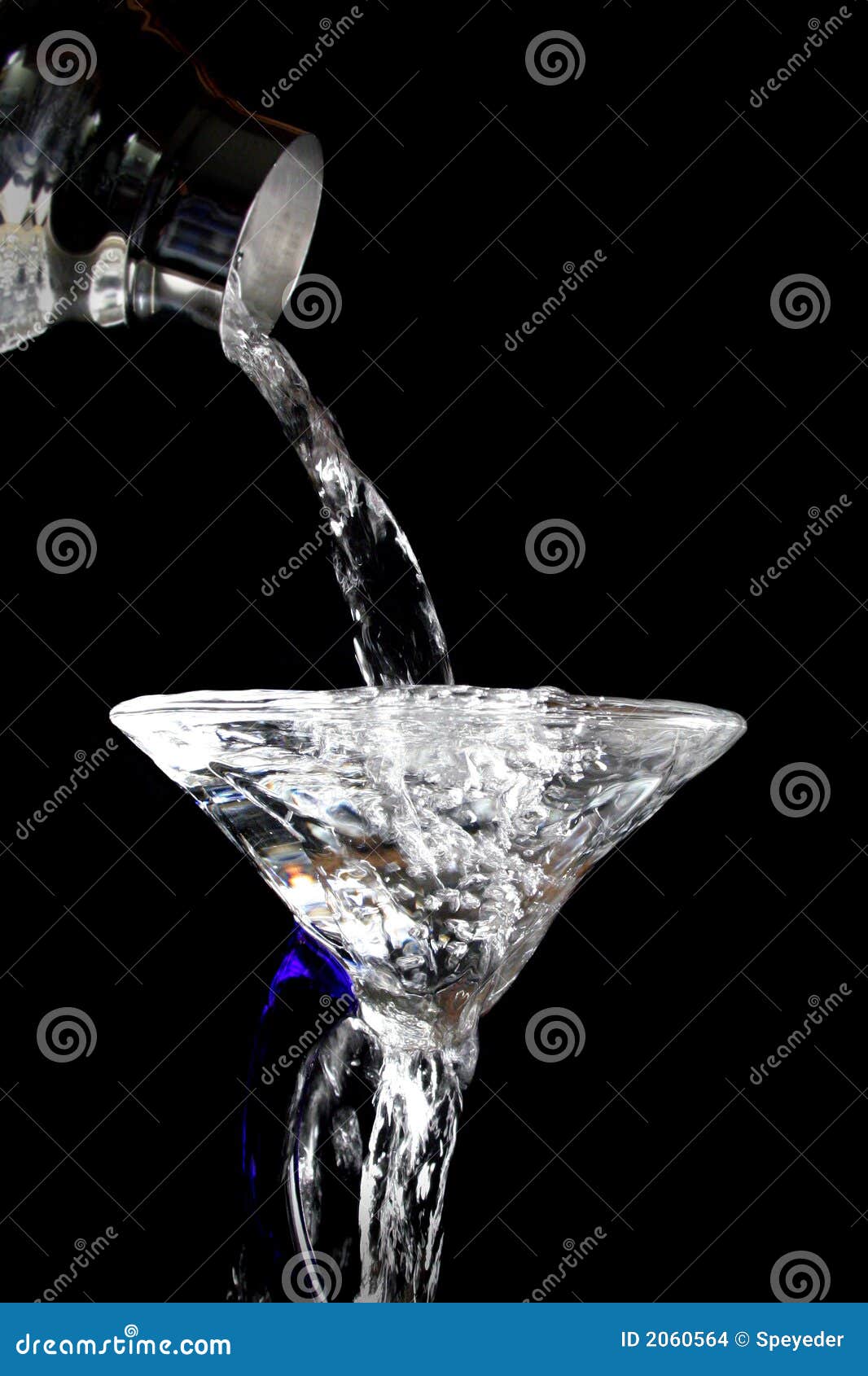 Pouring a martini stock photo. Image of close, spirit - 2060564