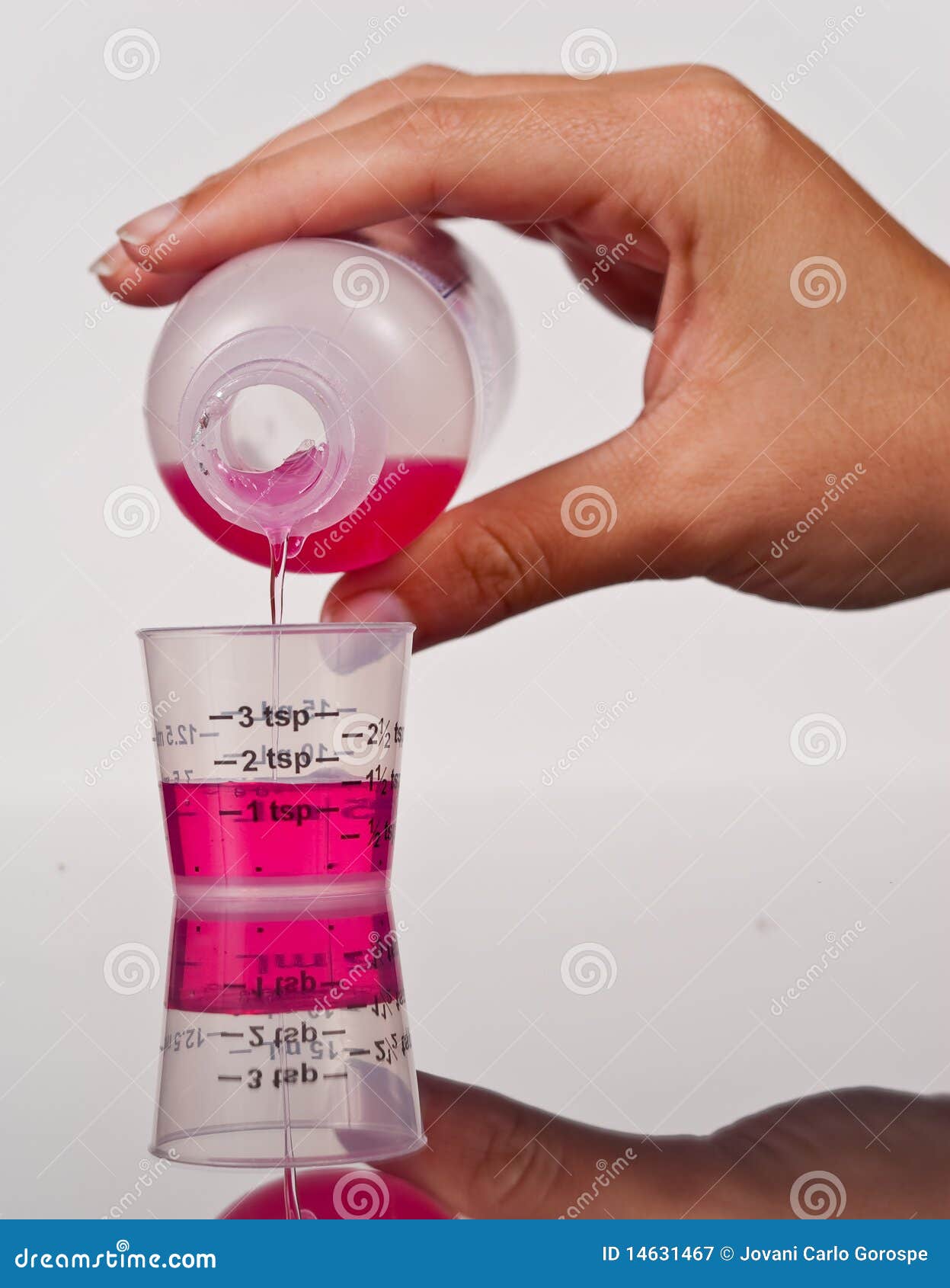 Pouring Medication stock image. Image of pediatric, pharmacy - 14631467
