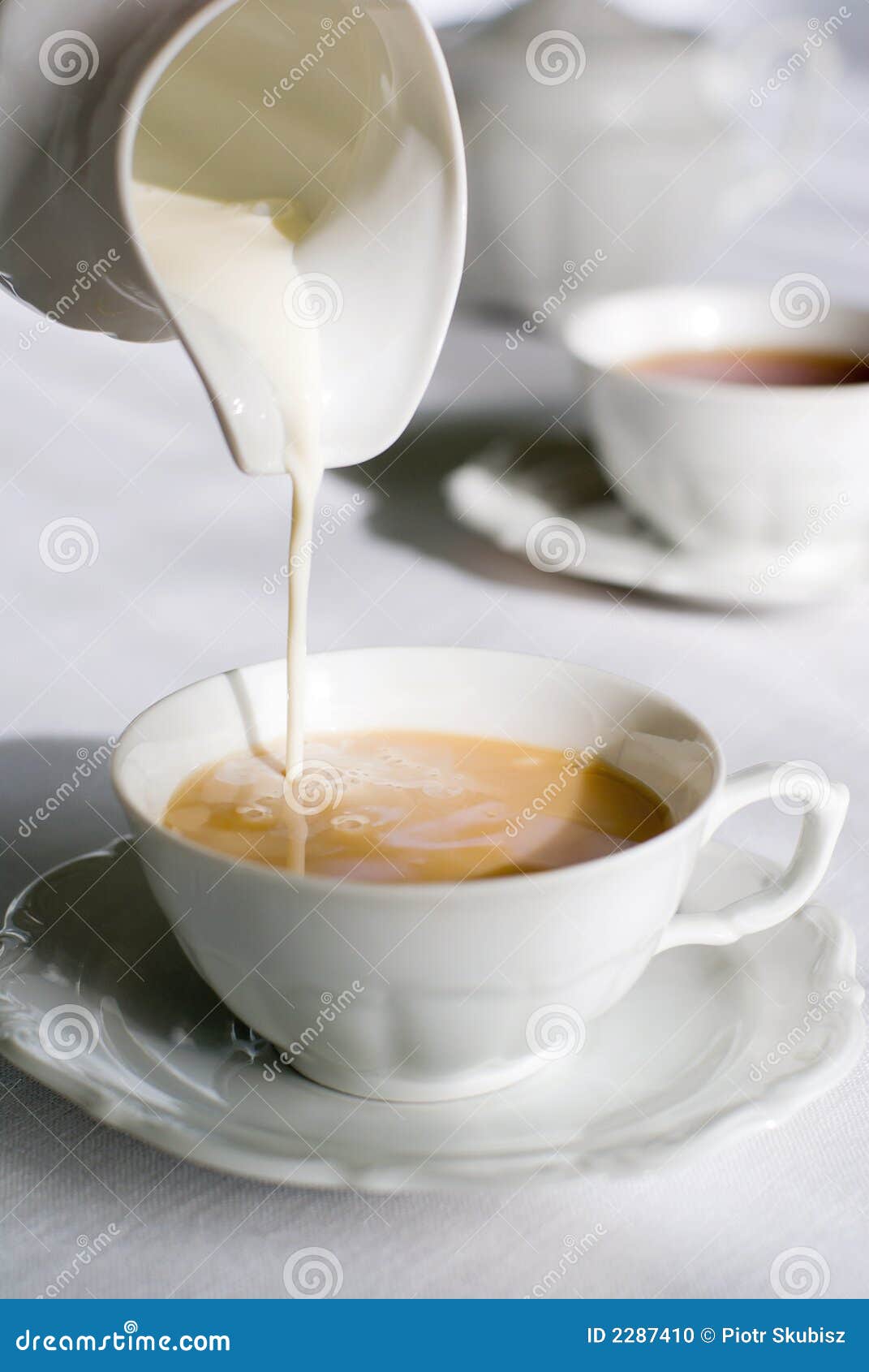 Pouring milk stock photo. Image of drinking, breakfast - 2287410