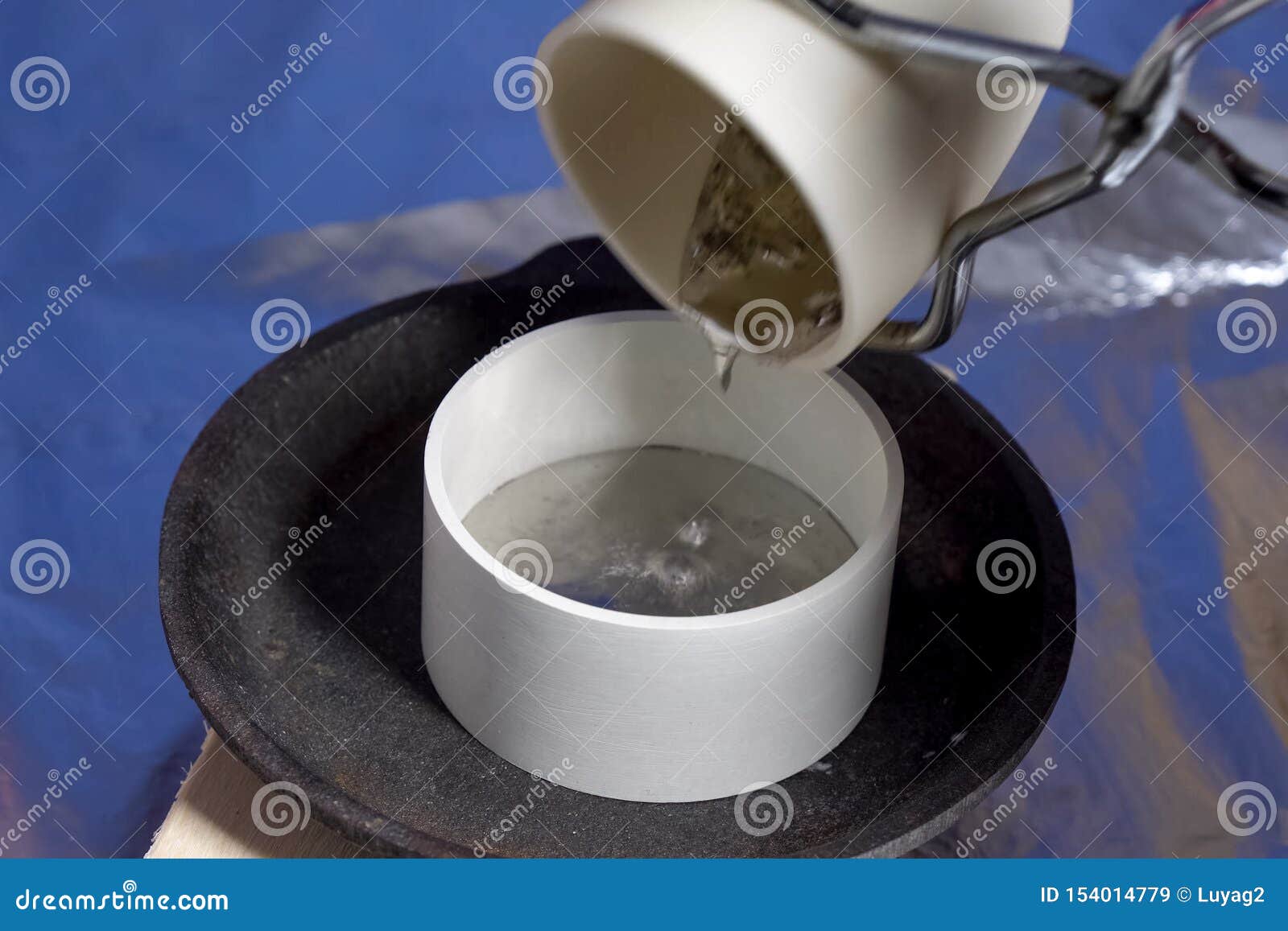 Molten Lead Detail Royalty-Free Stock Photography | CartoonDealer.com ...