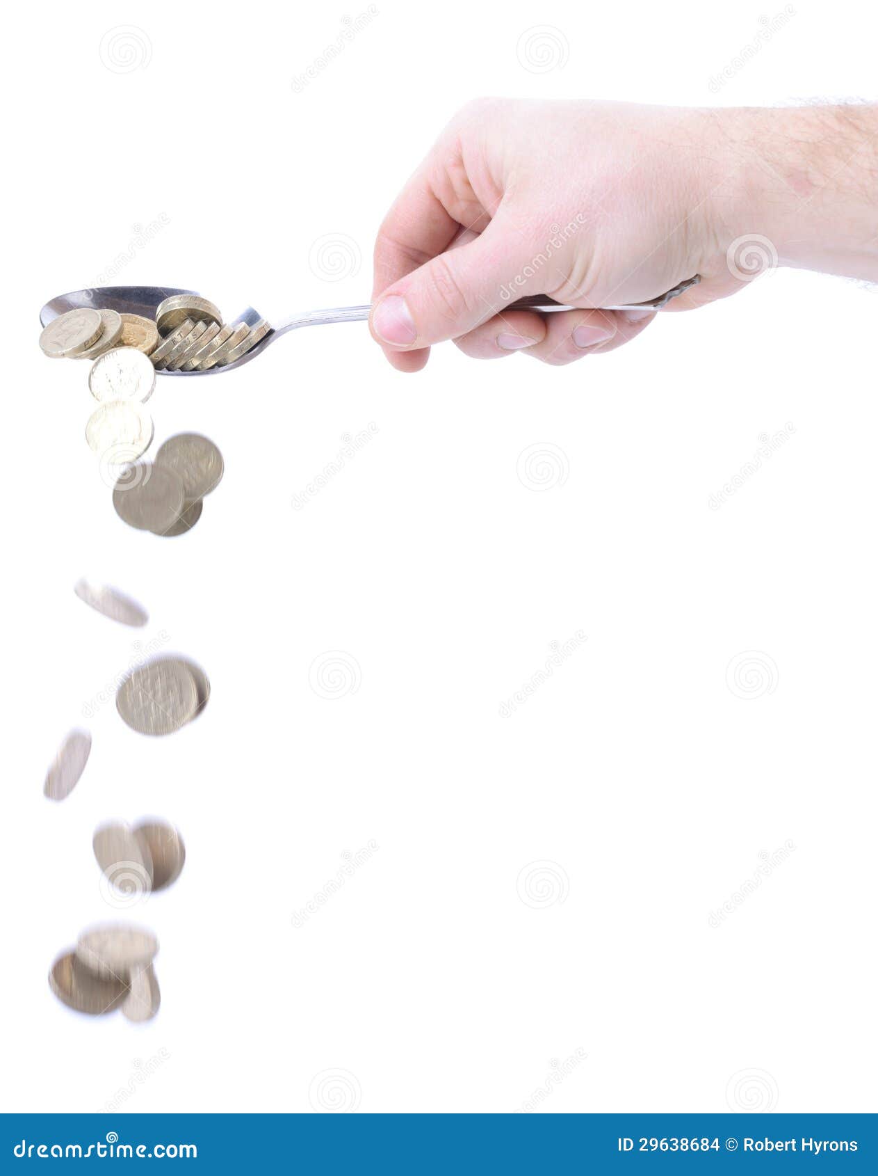 Pouring money stock photo. Image of concepts, blurred - 29638684