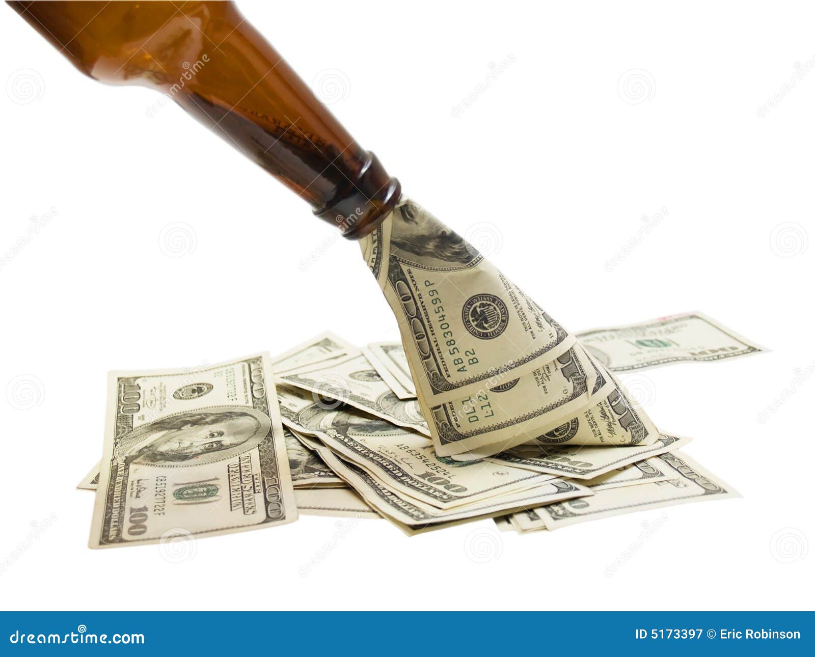 Pouring Money stock image. Image of financial, excessive - 5173397