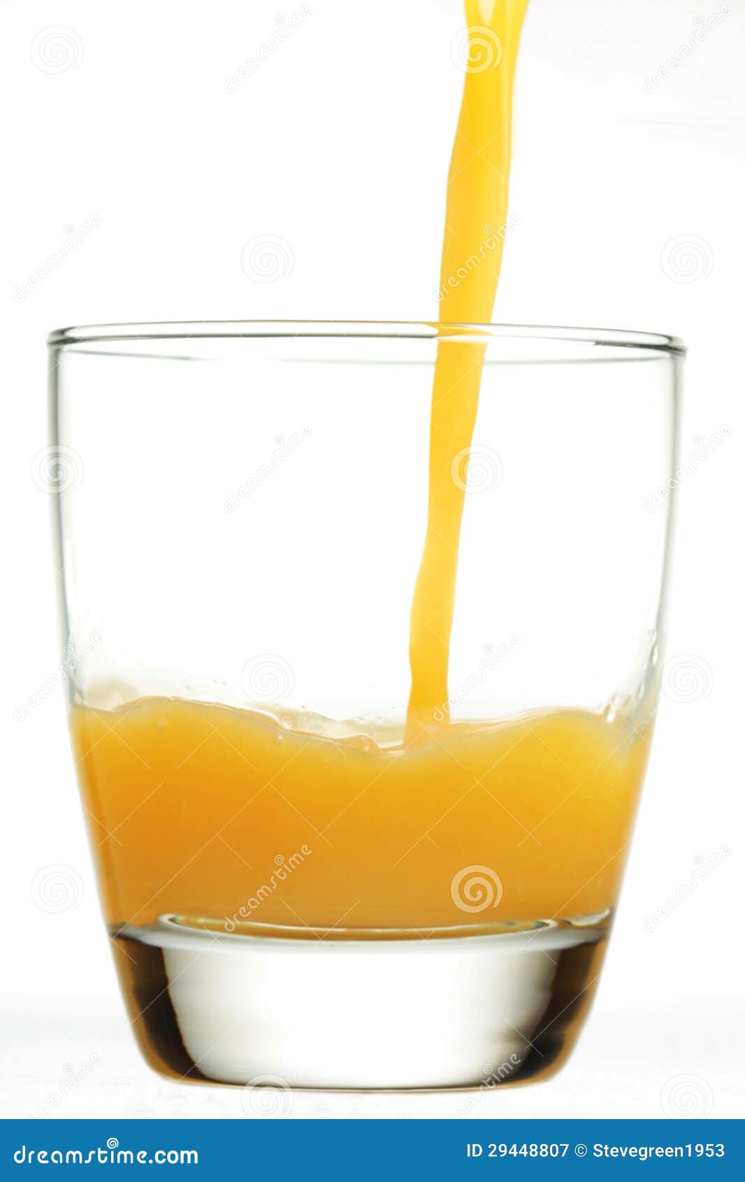 Pouring Orange Juice stock image. Image of drink, glass - 29448807