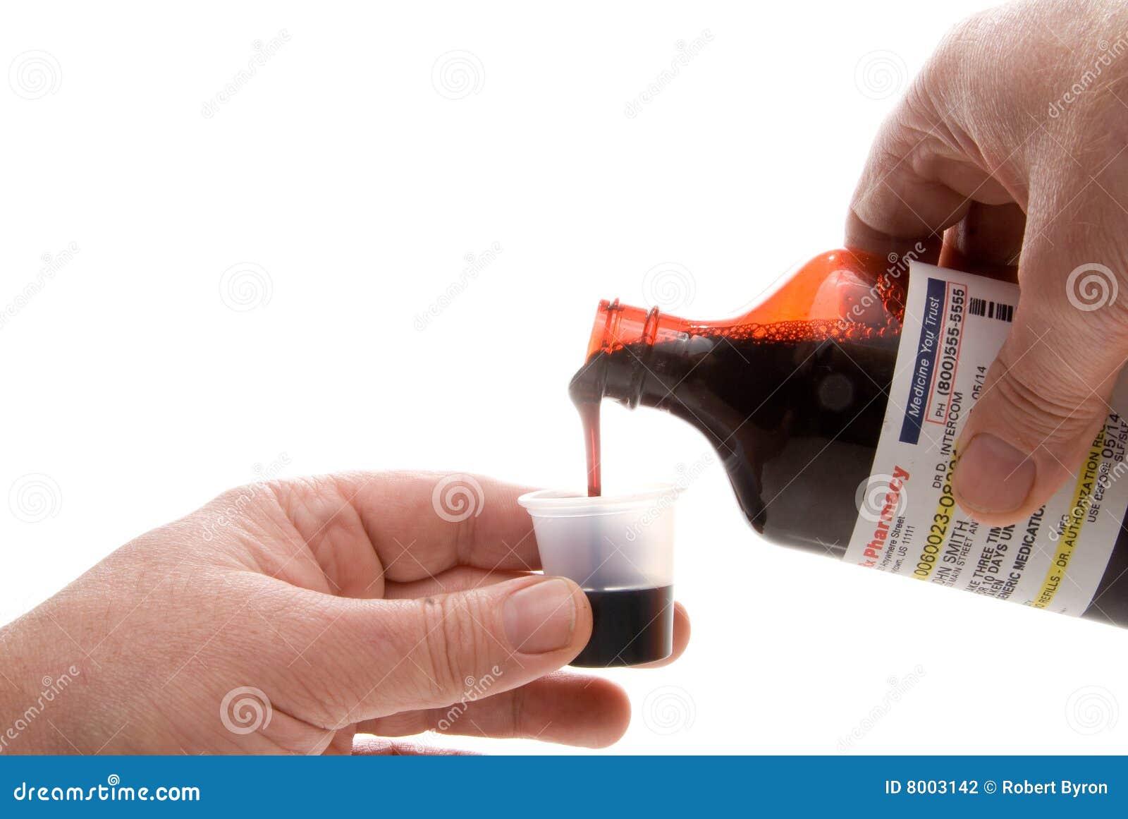Pouring Prescription Medicine Stock Photo - Image of dosage, medical ...