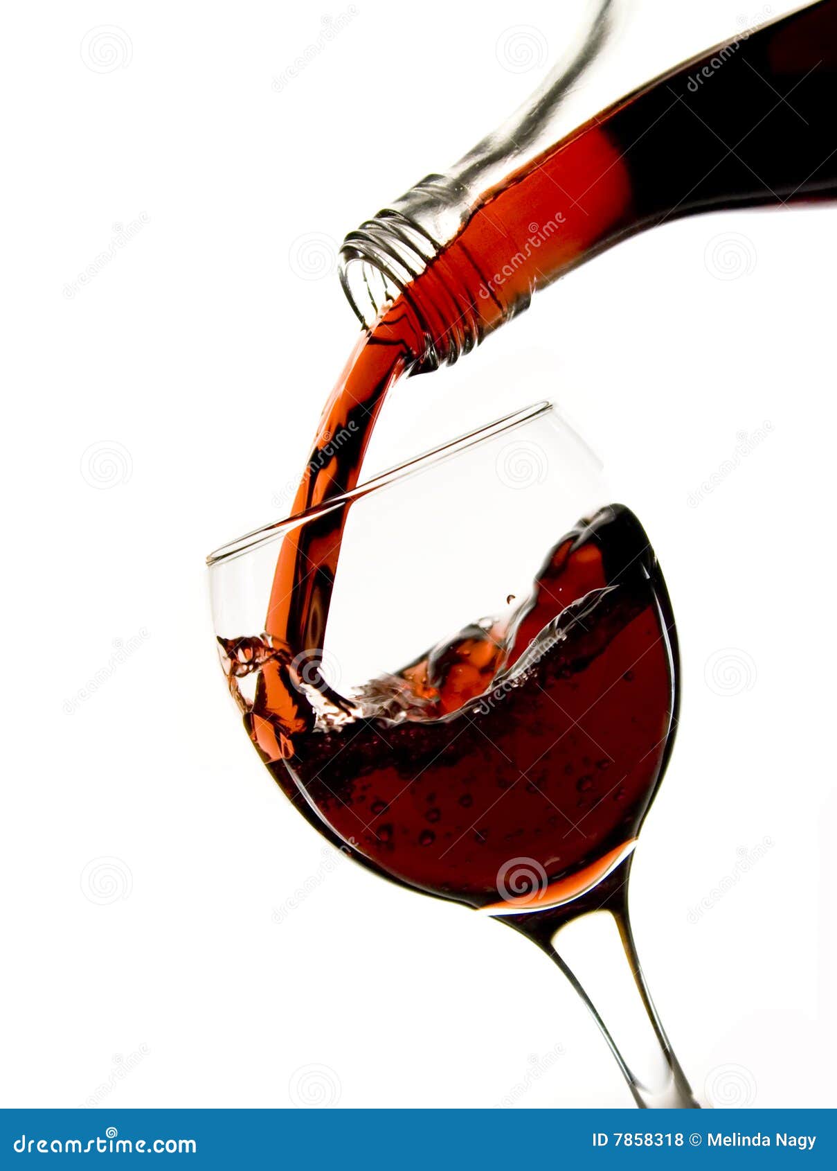Pouring red wine in glass stock photo. Image of refreshment - 7858318
