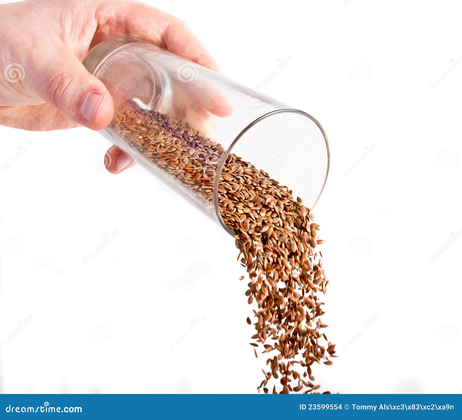 Pouring seeds stock photo. Image of nature, organic, fresh - 23599554