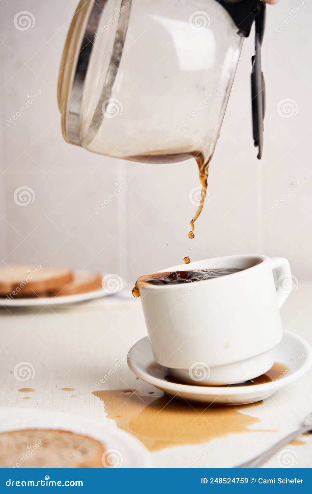 Overflowing Cup Of Tea