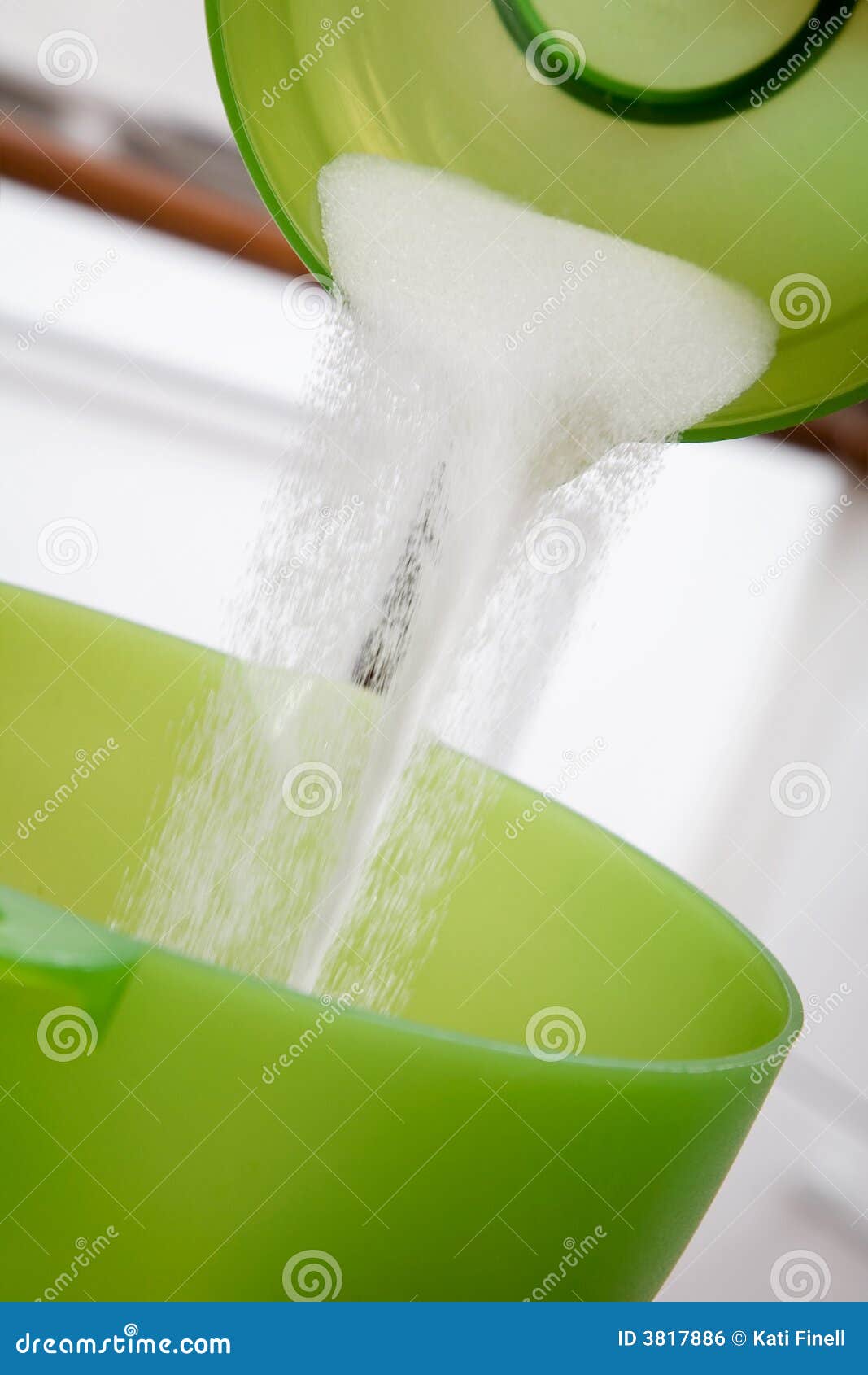 Pouring sugar stock photo. Image of adding, green, sugar - 3817886