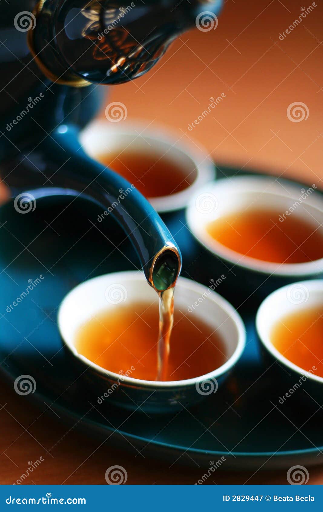 Pouring tea stock image. Image of teacup, food, table - 2829447